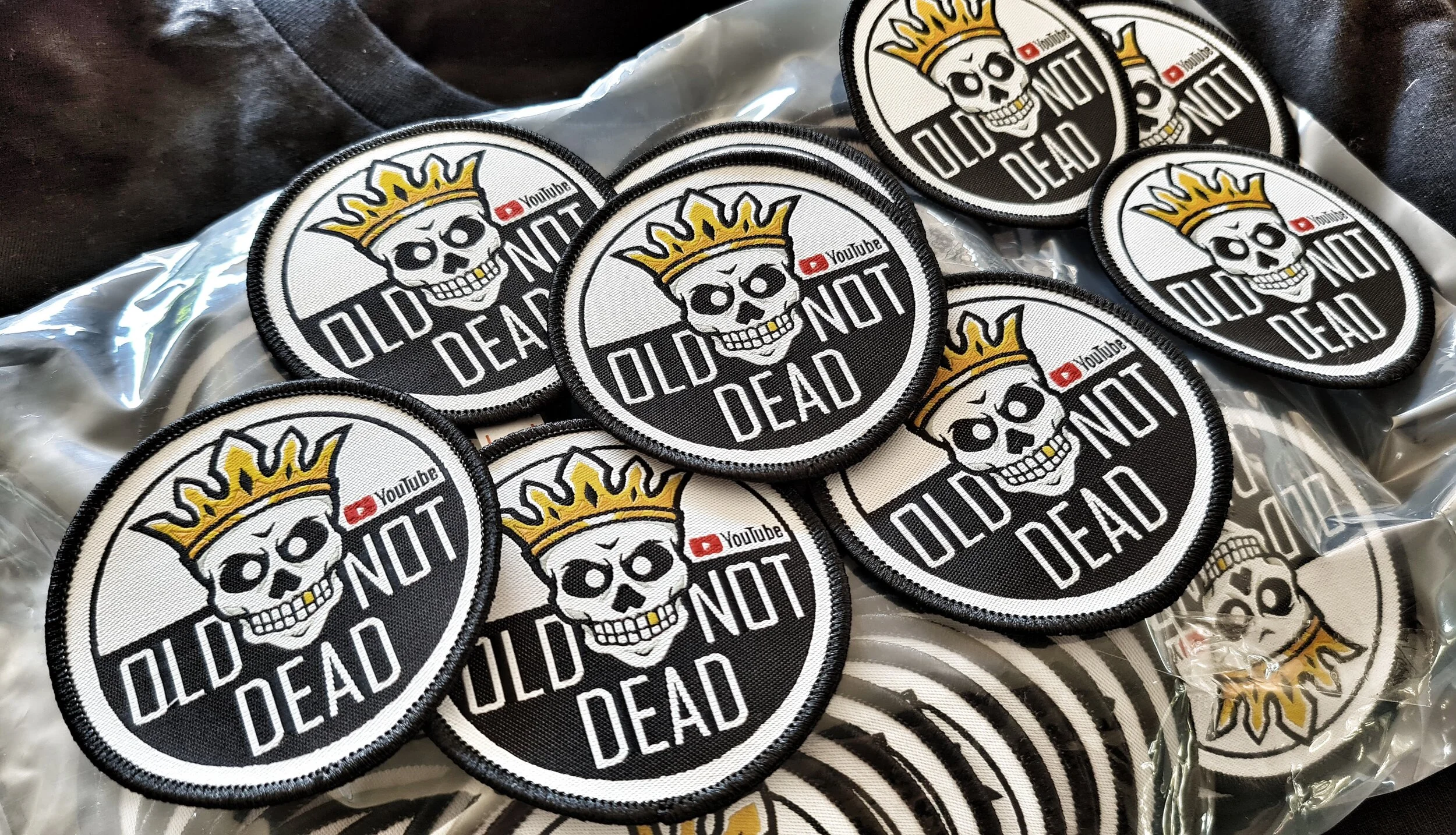 Biker Patch - Old Not Dead Sunseeker — Old Not Dead