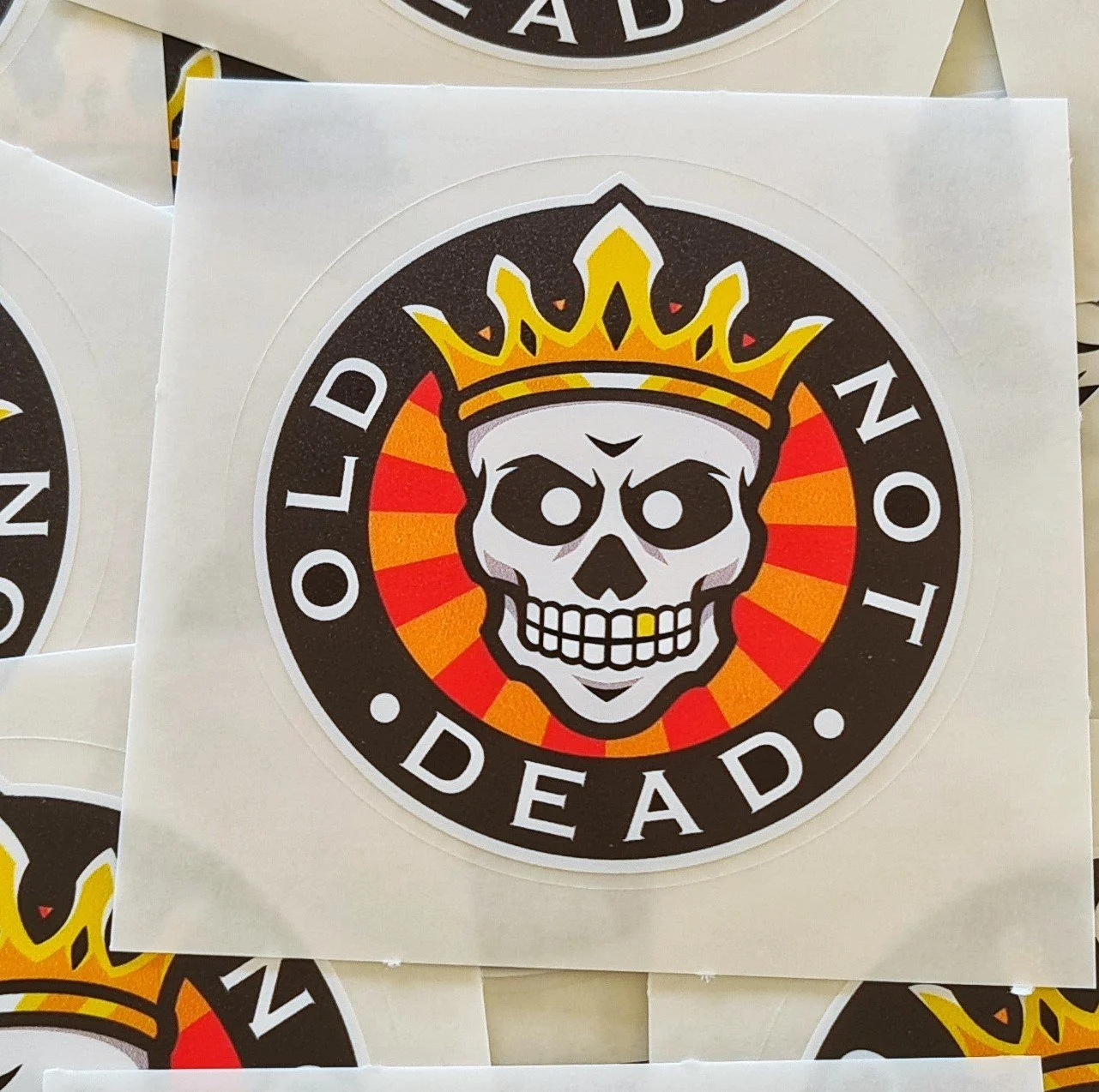 Biker Patch - Old Not Dead Sunseeker — Old Not Dead