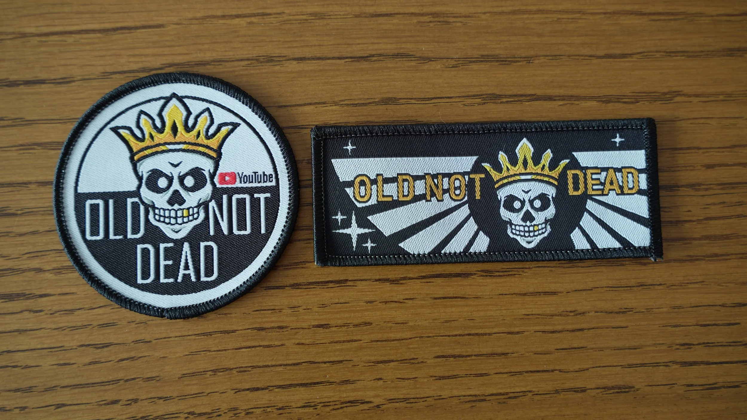 Biker Patch - Old Not Dead Ace Of Spades — Old Not Dead