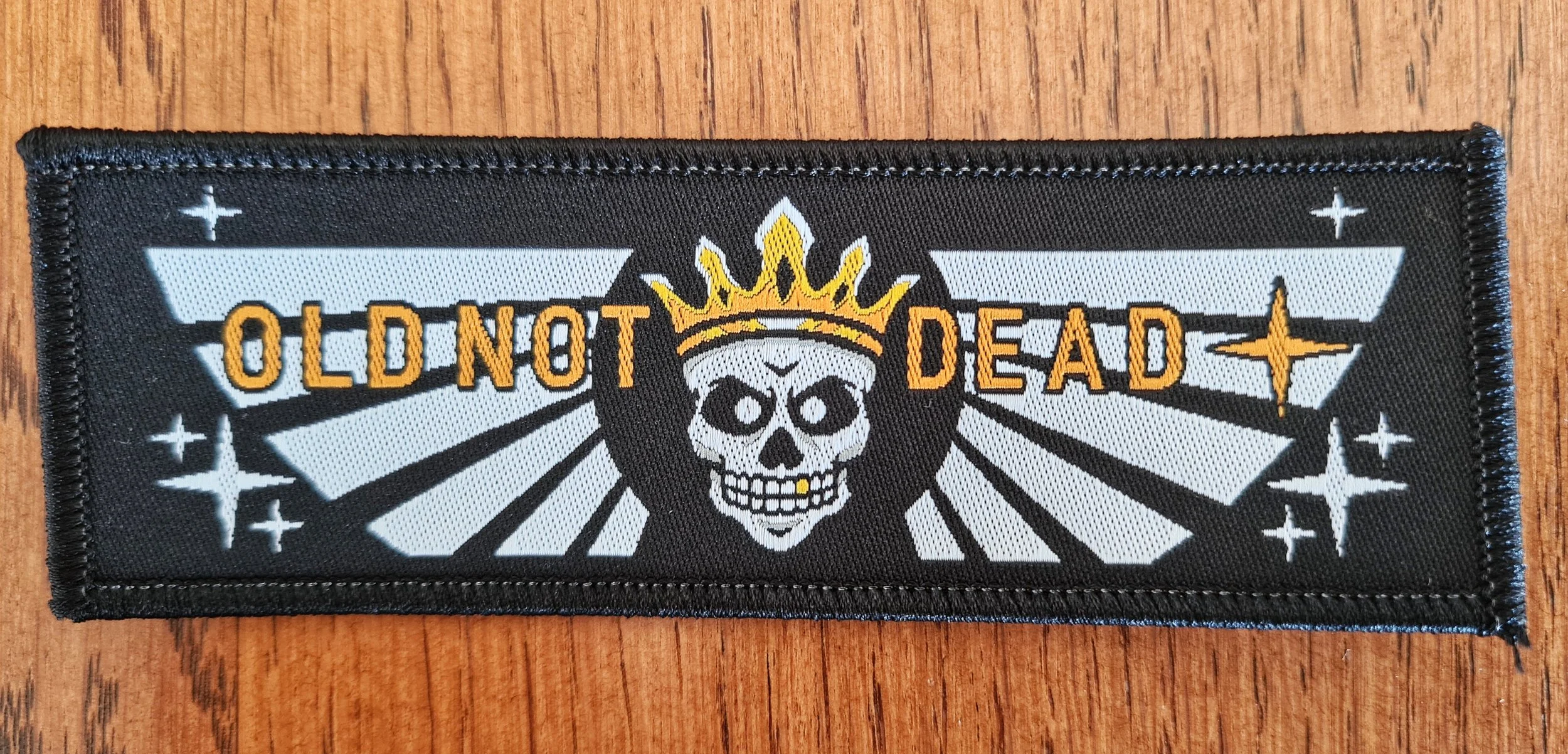 Biker Patch - Old Not Dead Ace Of Spades — Old Not Dead