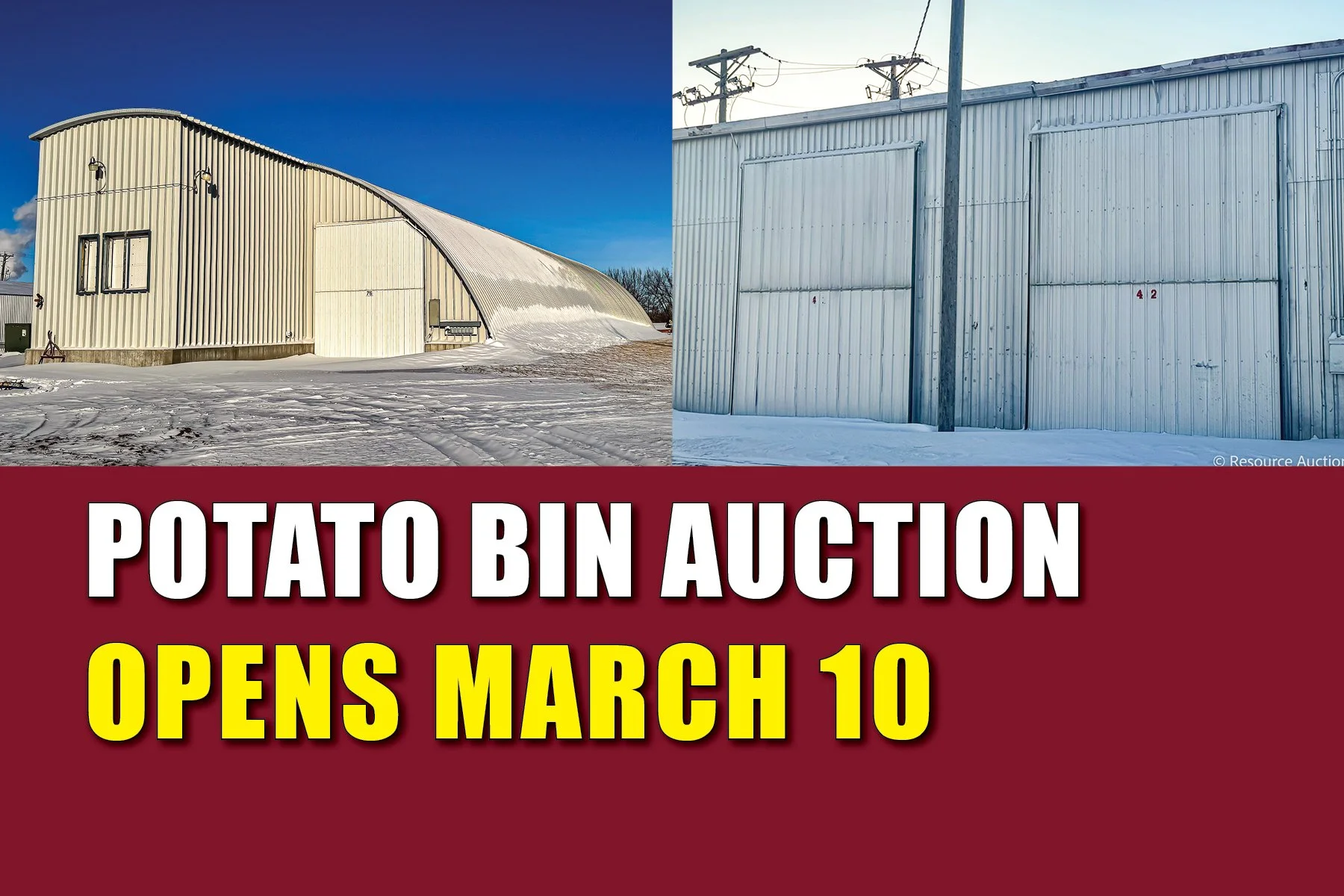 Resource Auction — Farm Machinery Auctions — North Dakota
