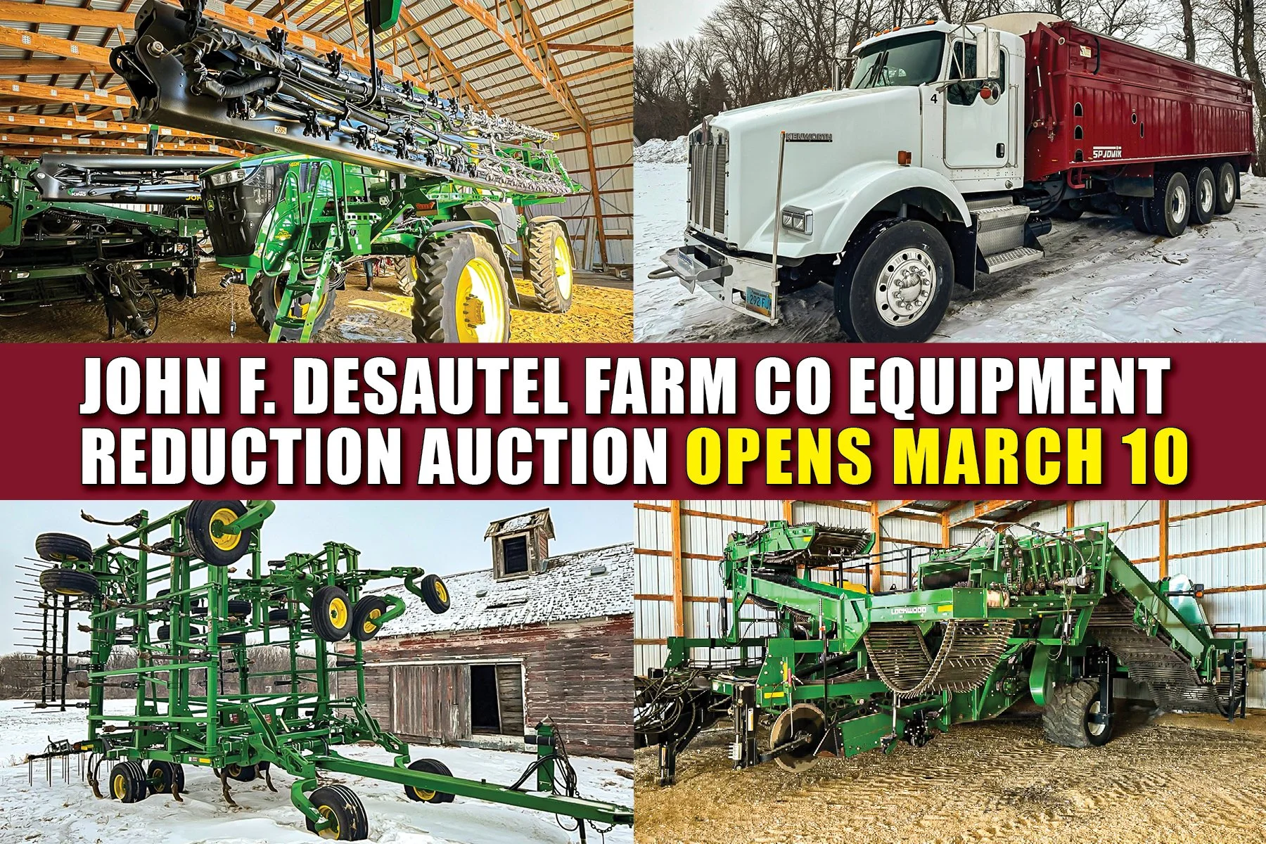 Resource Auction — Farm Machinery Auctions — North Dakota