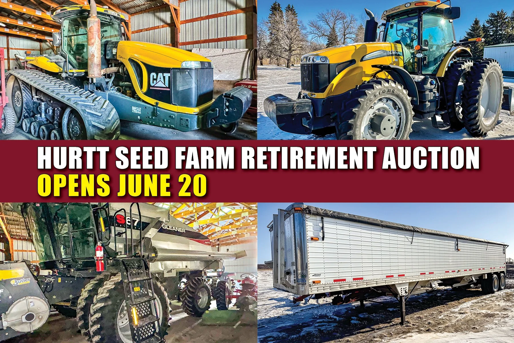 Resource Auction — Farm Machinery Auctions — North Dakota