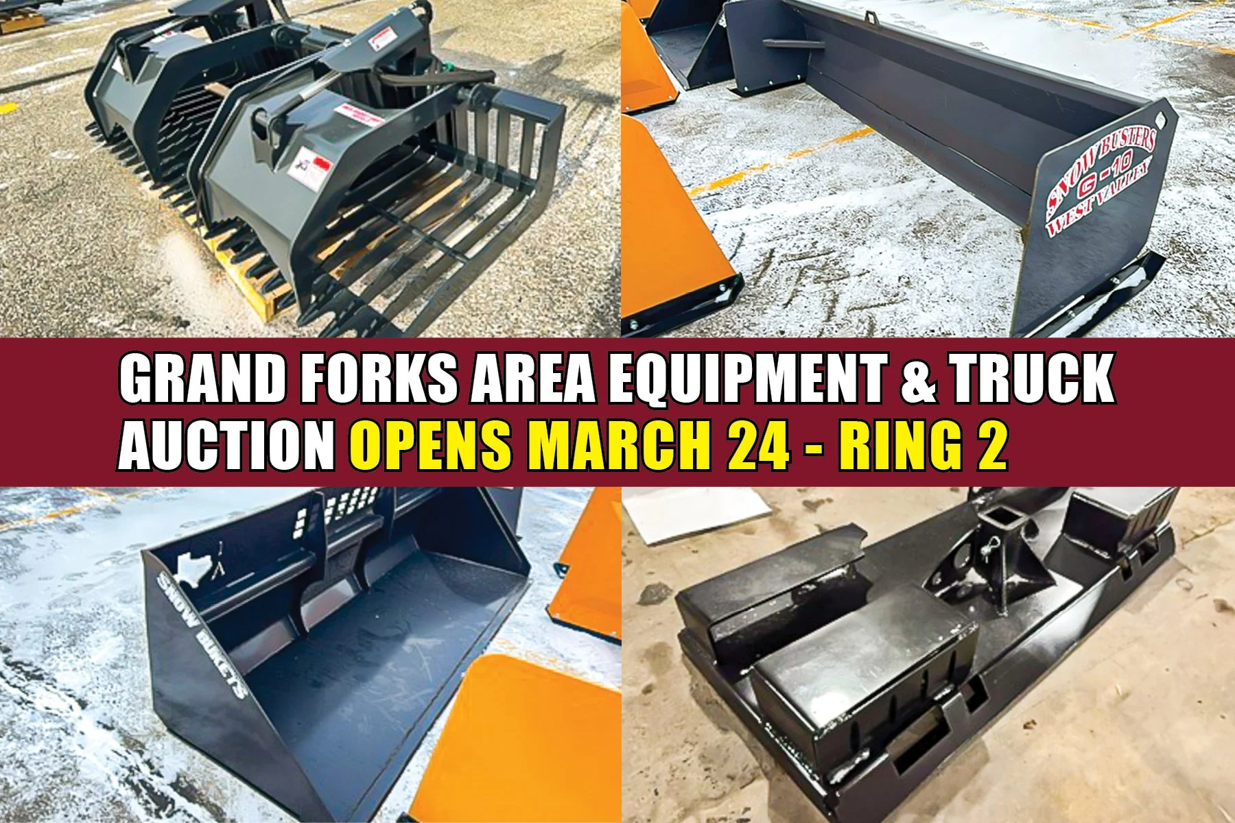 Resource Auction — Farm Machinery Auctions — North Dakota