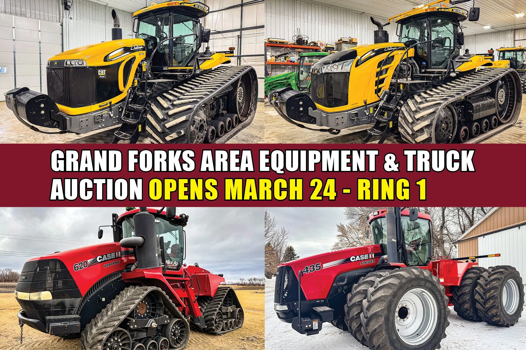 Resource Auction — Farm Machinery Auctions — North Dakota
