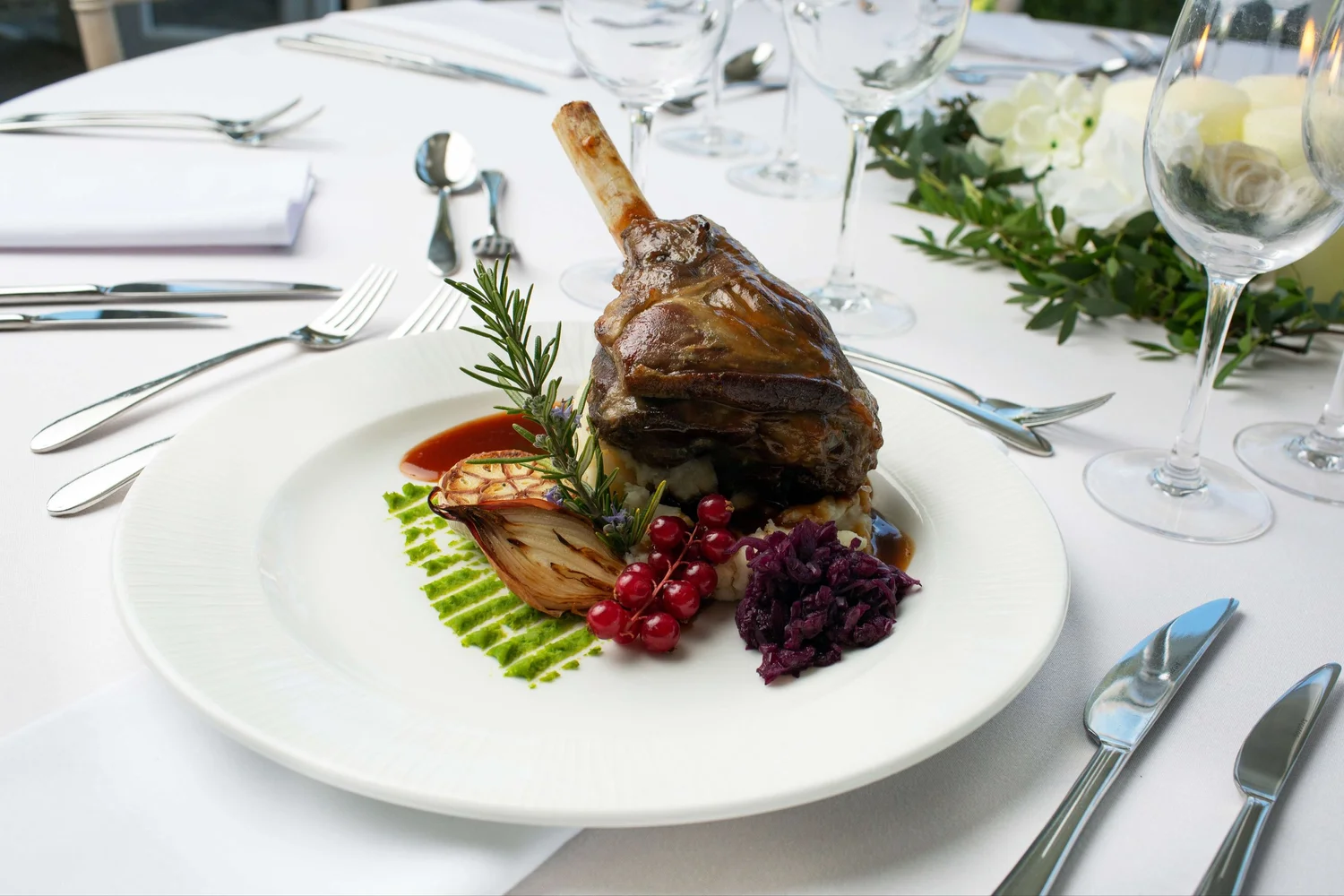 Wedding Breakfast Sit Down — Merlins Catering