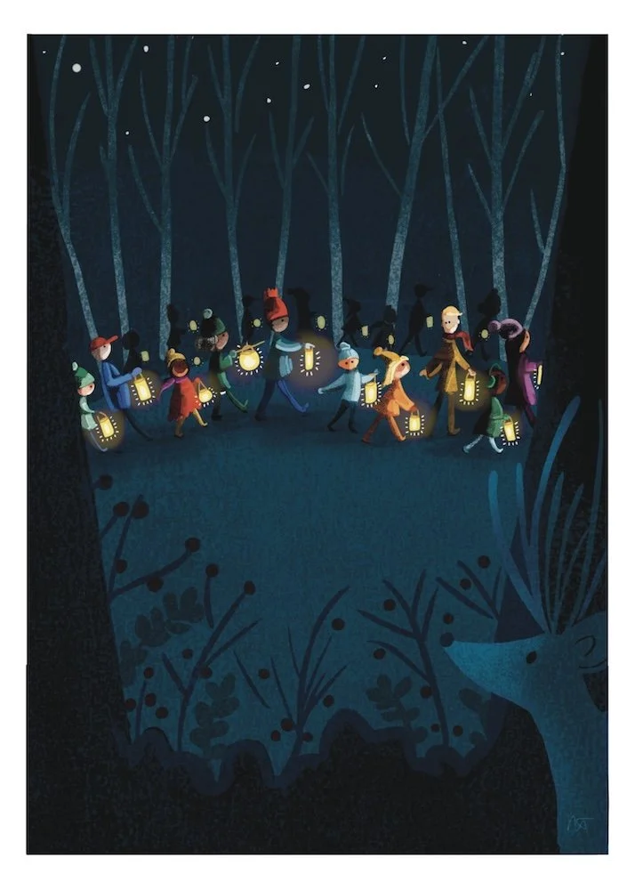 Lantern Walk 2025 — Dharma's Garden