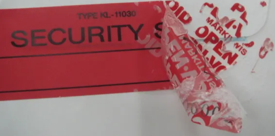 Secure TRAC Tamper Evident Tape — ShockWatch