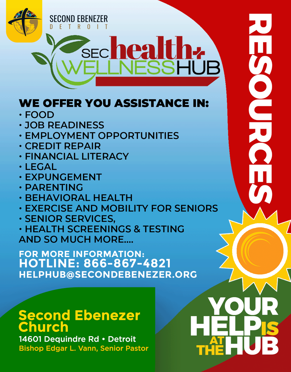 Help Hub — Second Ebenezer Church