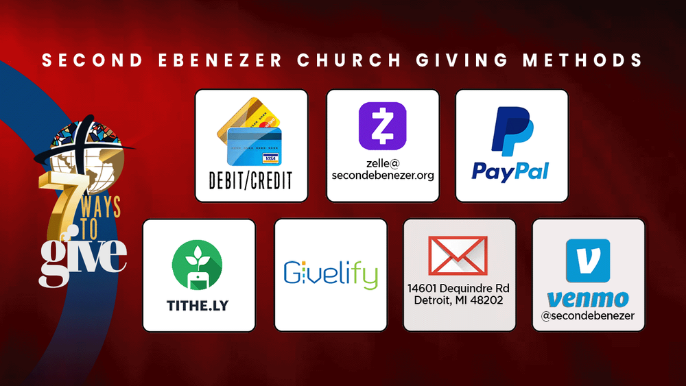 Give — Second Ebenezer Church