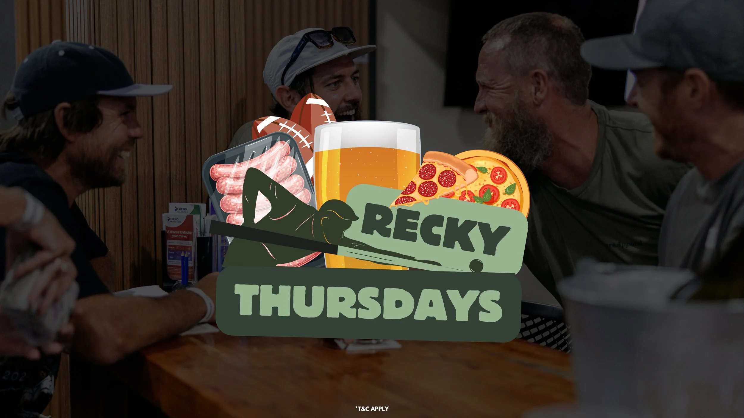 Specials & Regular Activities — The Recky
