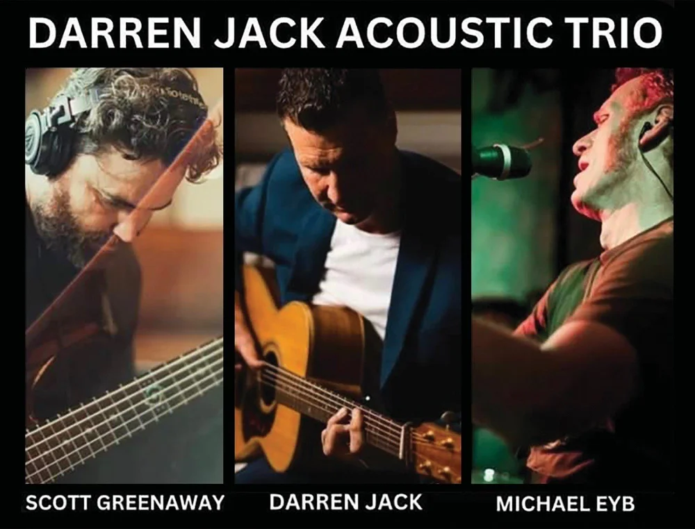 Darren Jack Trio at 7pm — The Recky