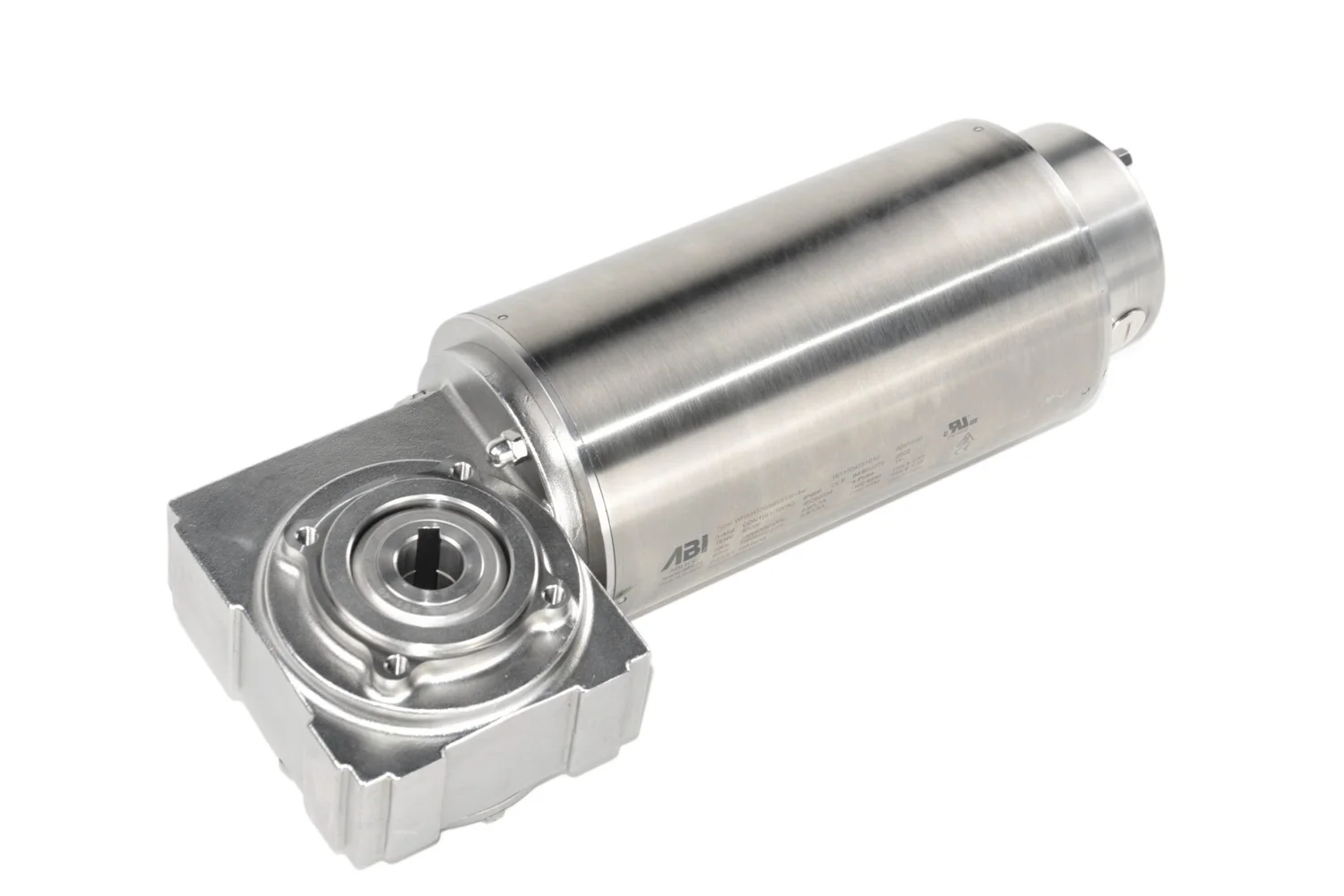 IP69K RVS Voedselveilige elektromotor met wormwielkast in divese ...