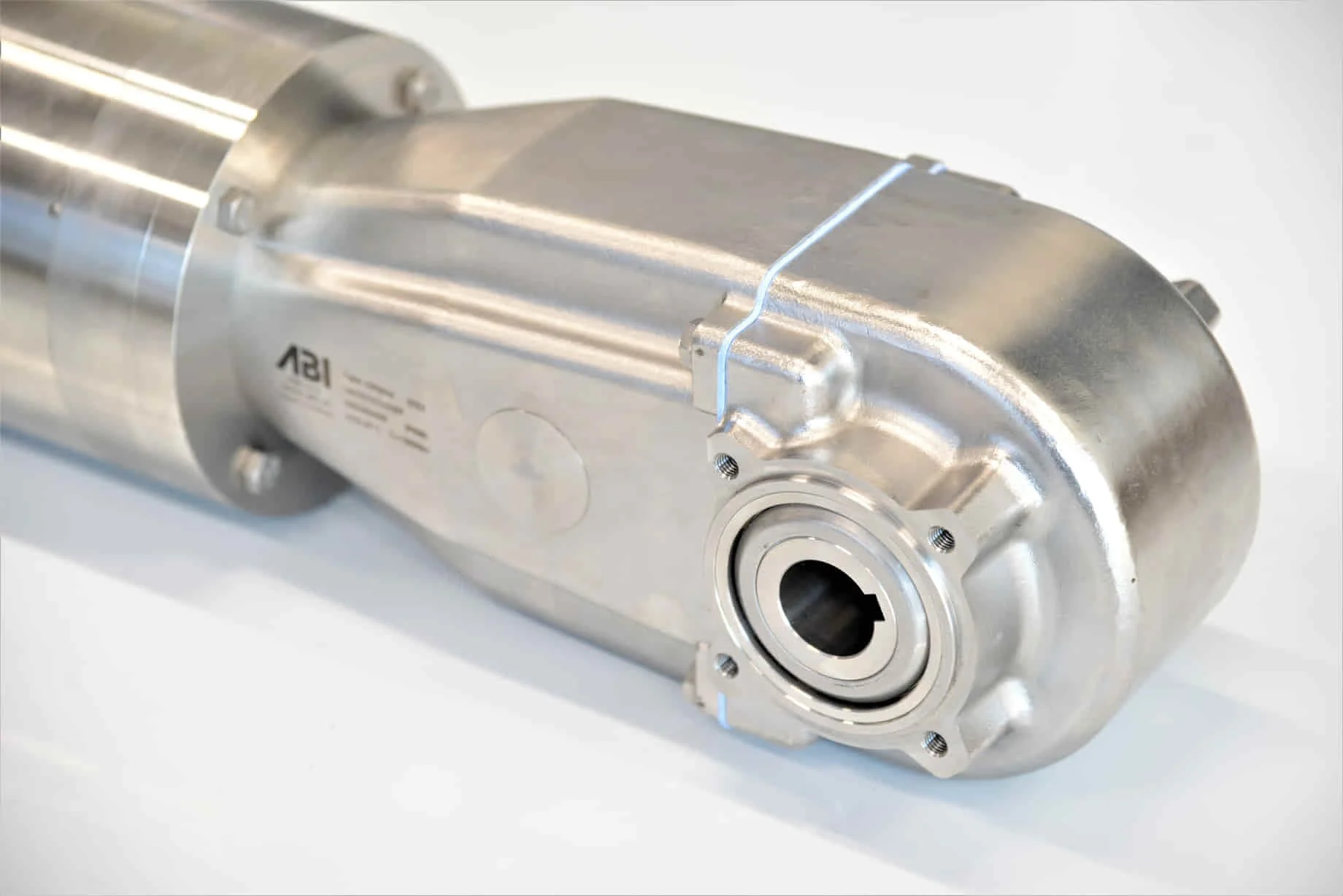 IP69K RVS motor met kegelwielreductor — Hygiënische IP69K RVS Motoren ...