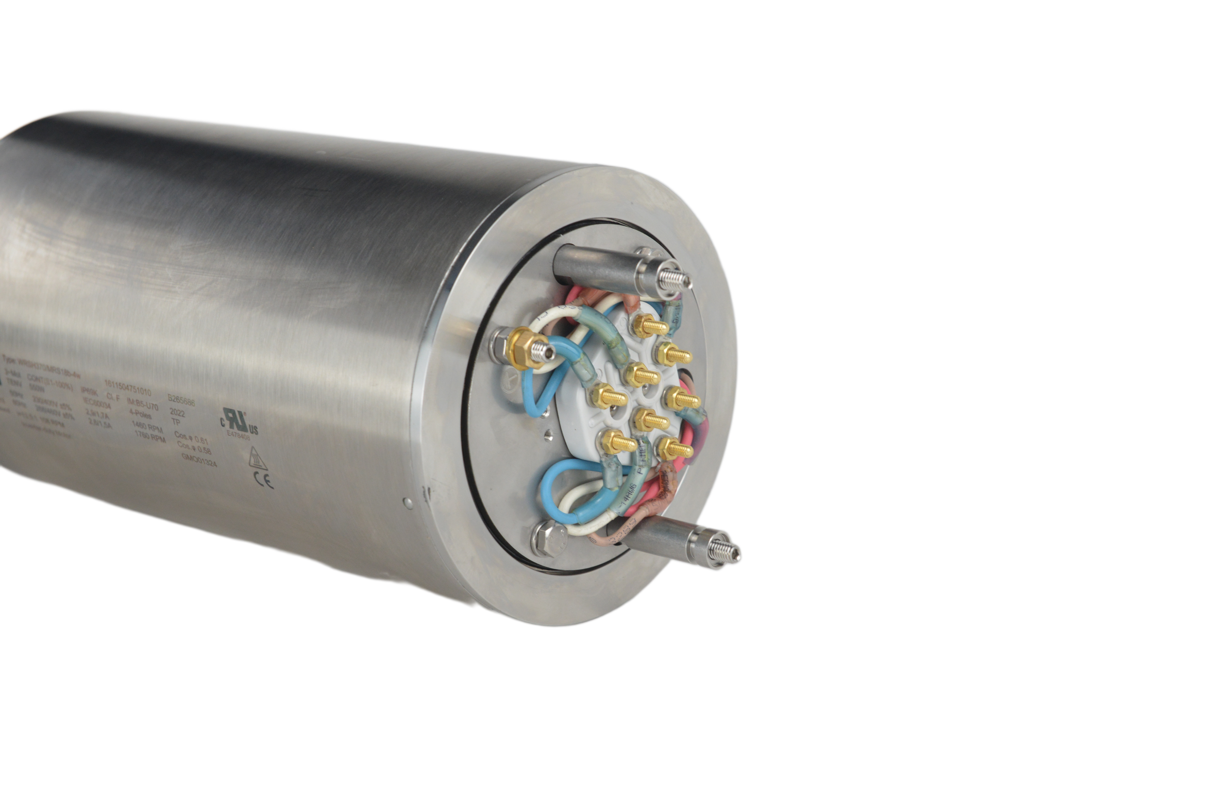 IP69K RVS motor zonder reductor voor de voedselverwerkende industrie in ...