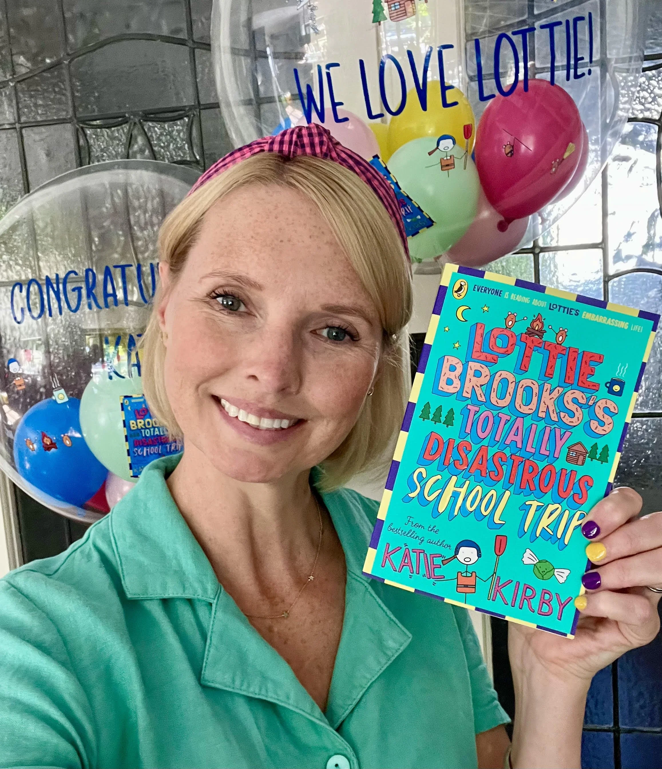 About — Katie Kirby author of Lottie Brooks