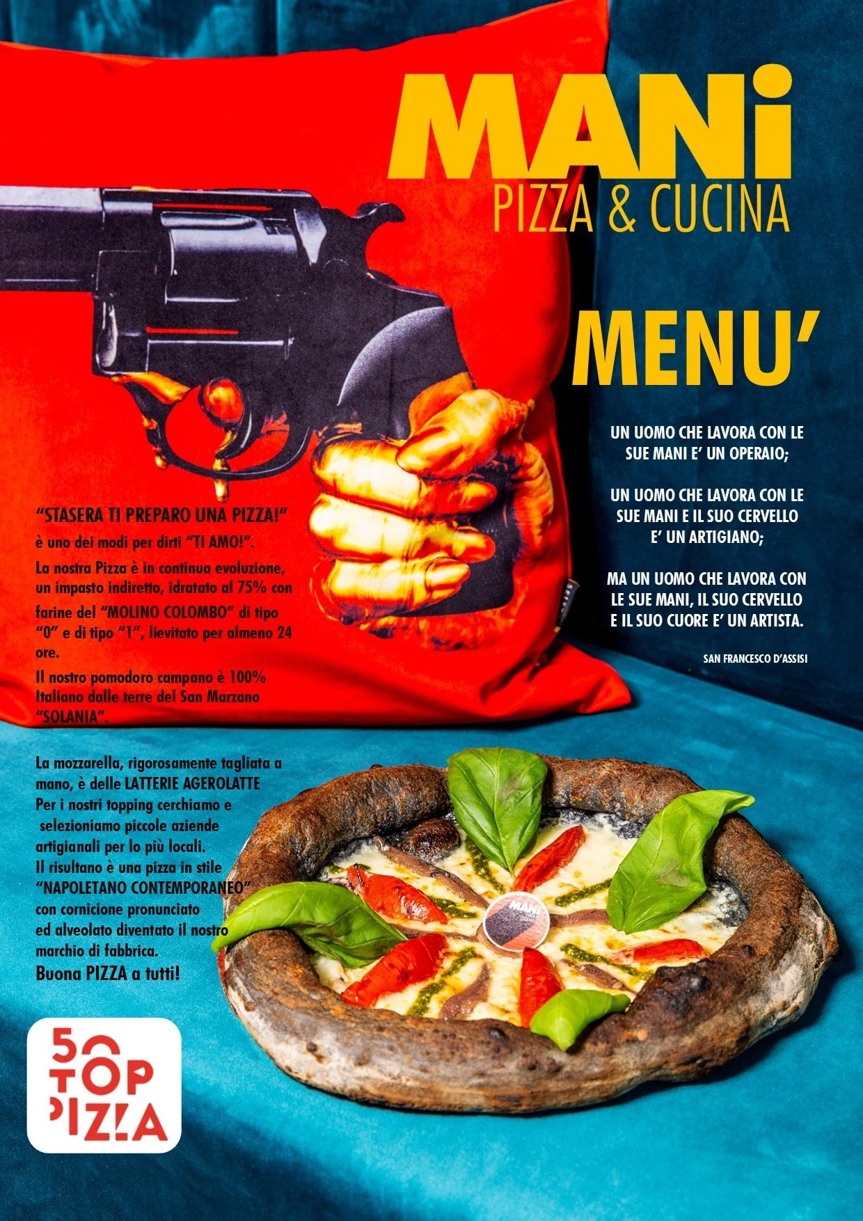 Menu Alassio Mani — MANI PIZZA&COCKTAILS