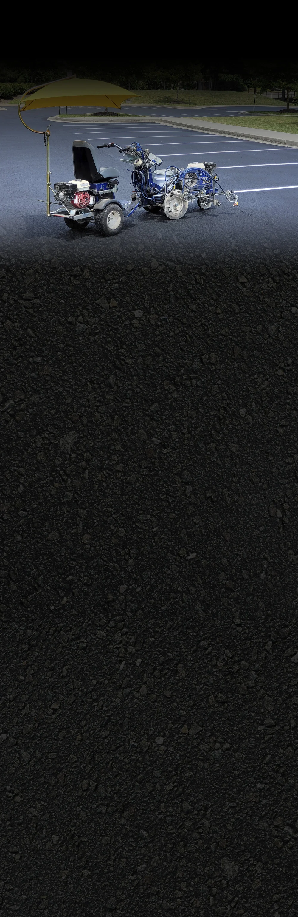 Commercial Striping — R. Williams Paving and Sealing