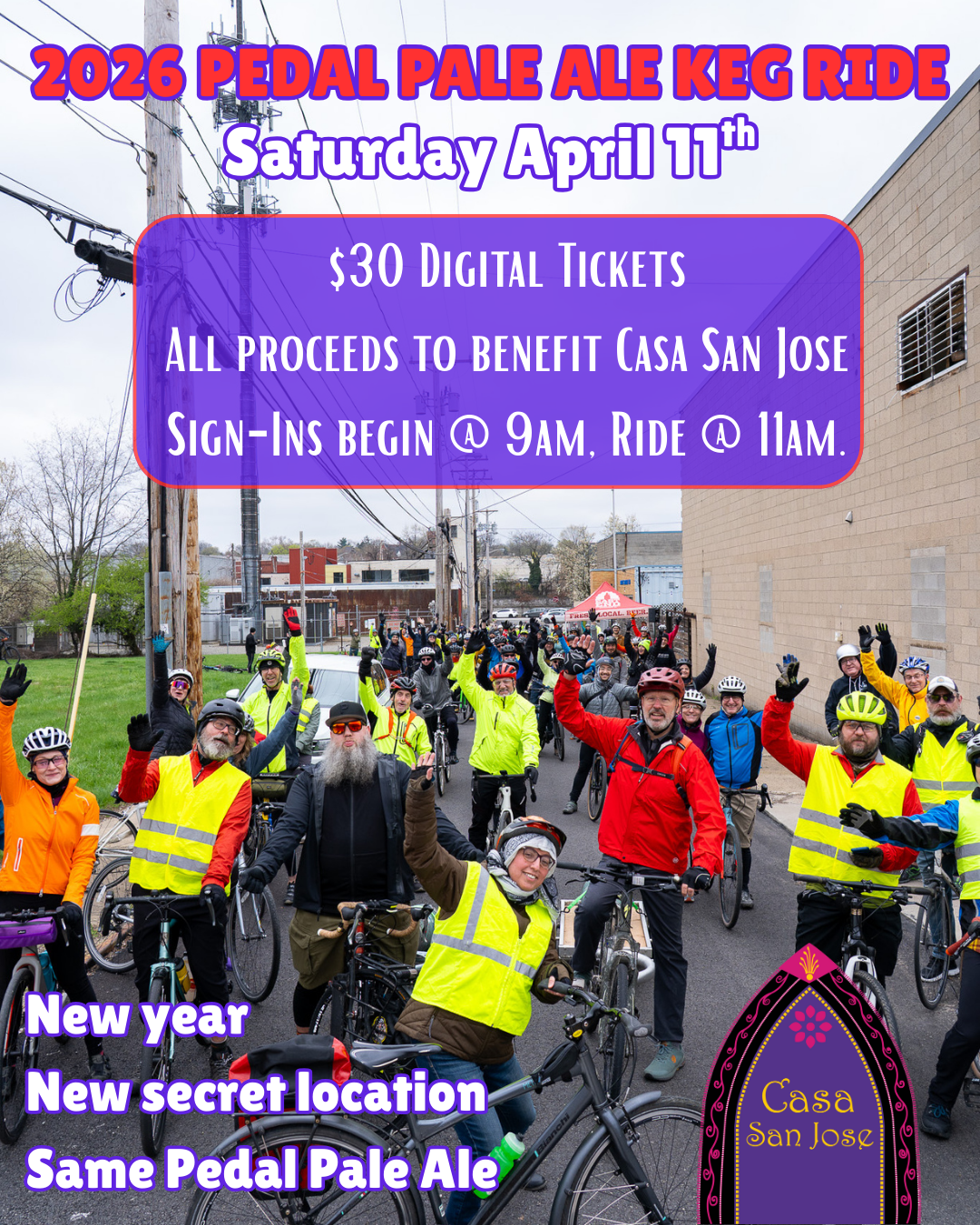 PEDAL PALE KEG RIDE 2026 — East End Brewing Company