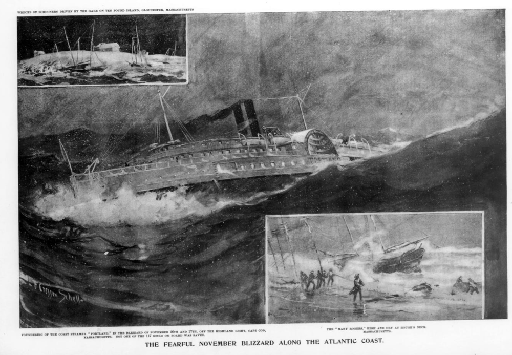 The Sinking of the SS PORTLAND — Cape Cod Maritime Museum