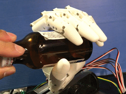 HatsuHand -人間の手なみのサイズ感の5本指ロボットハンド — 株式会社HatsuMuv