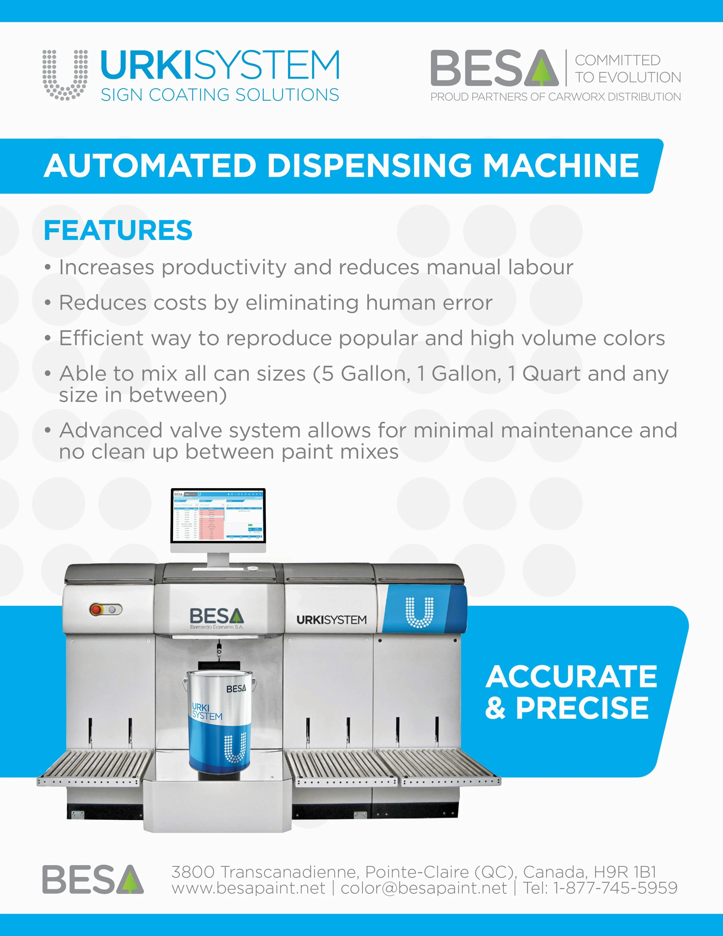 BESA Urkisystem Signage North America