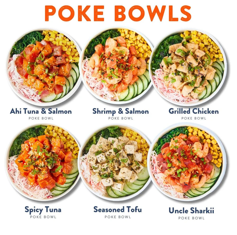 How to Order Poke at Uncle Sharkii! — Uncle Sharkii Poke Bar ...