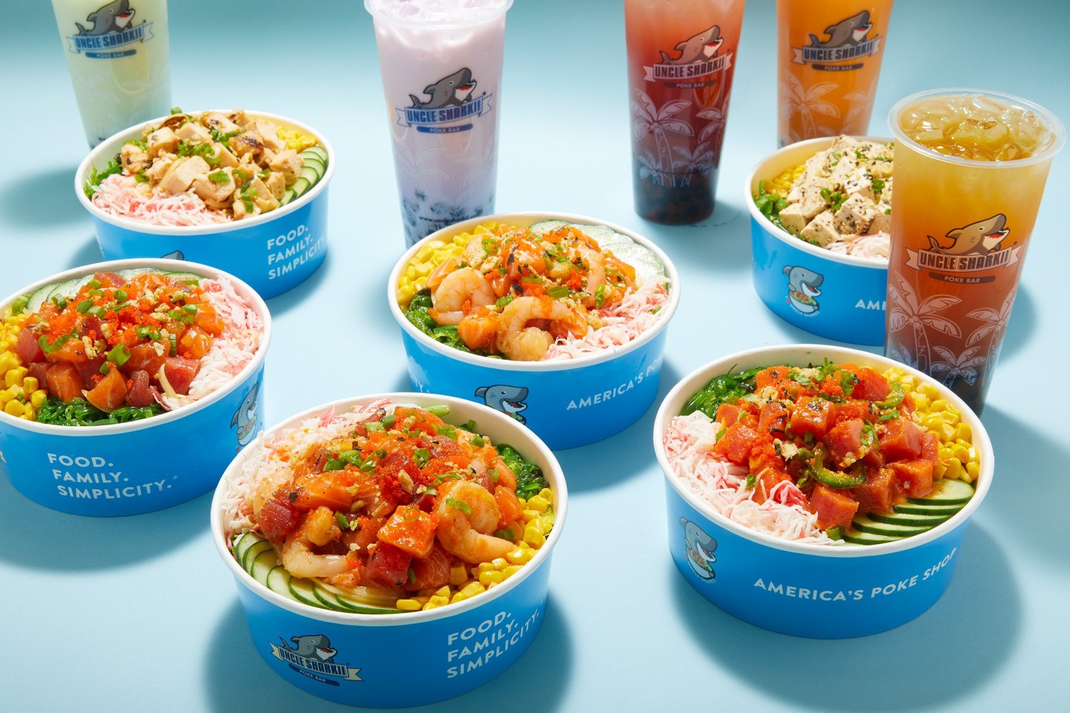 MENU — Uncle Sharkii Poke Bar® | Official Wesbite