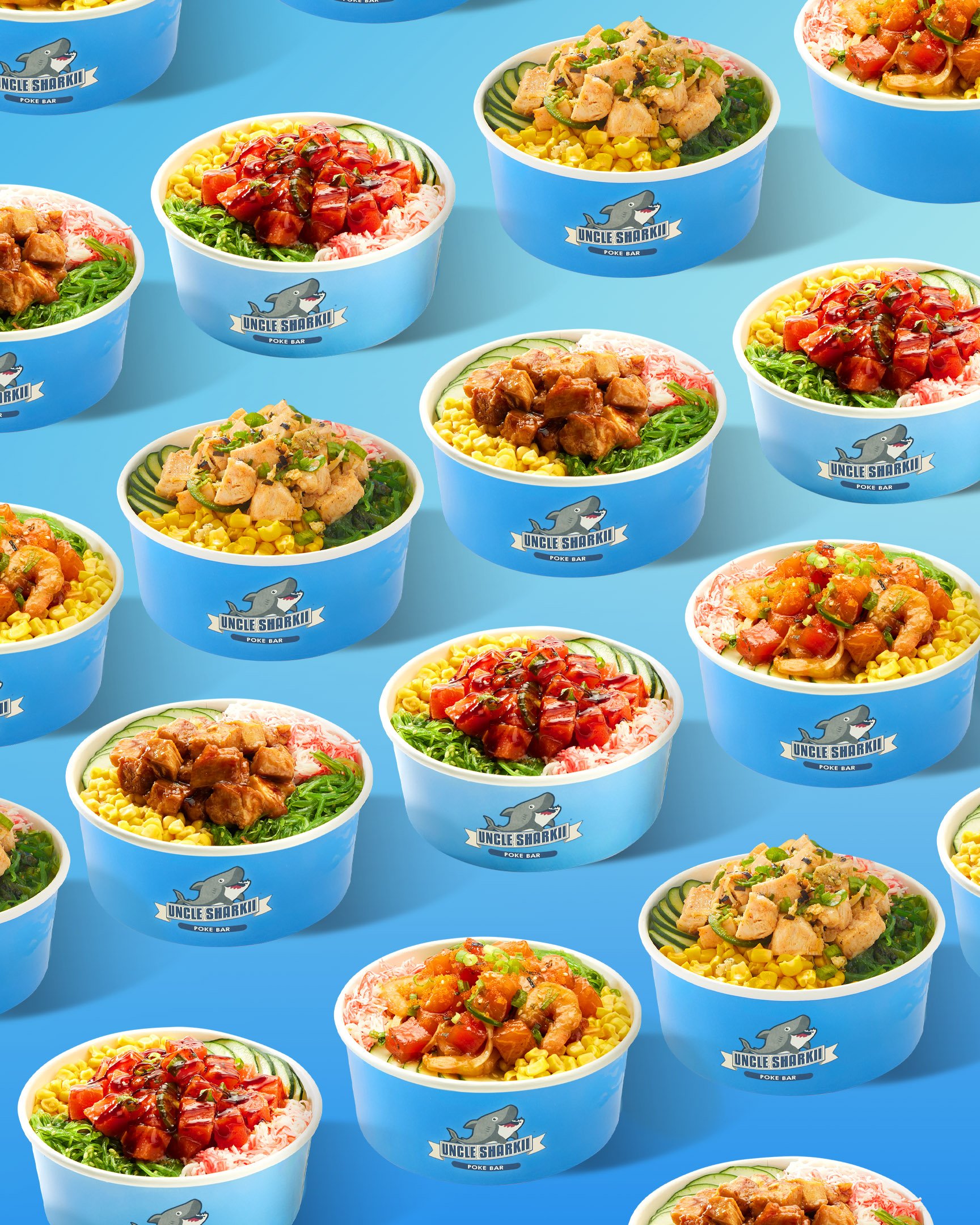 MENU — Uncle Sharkii Poke Bar® | Official Wesbite