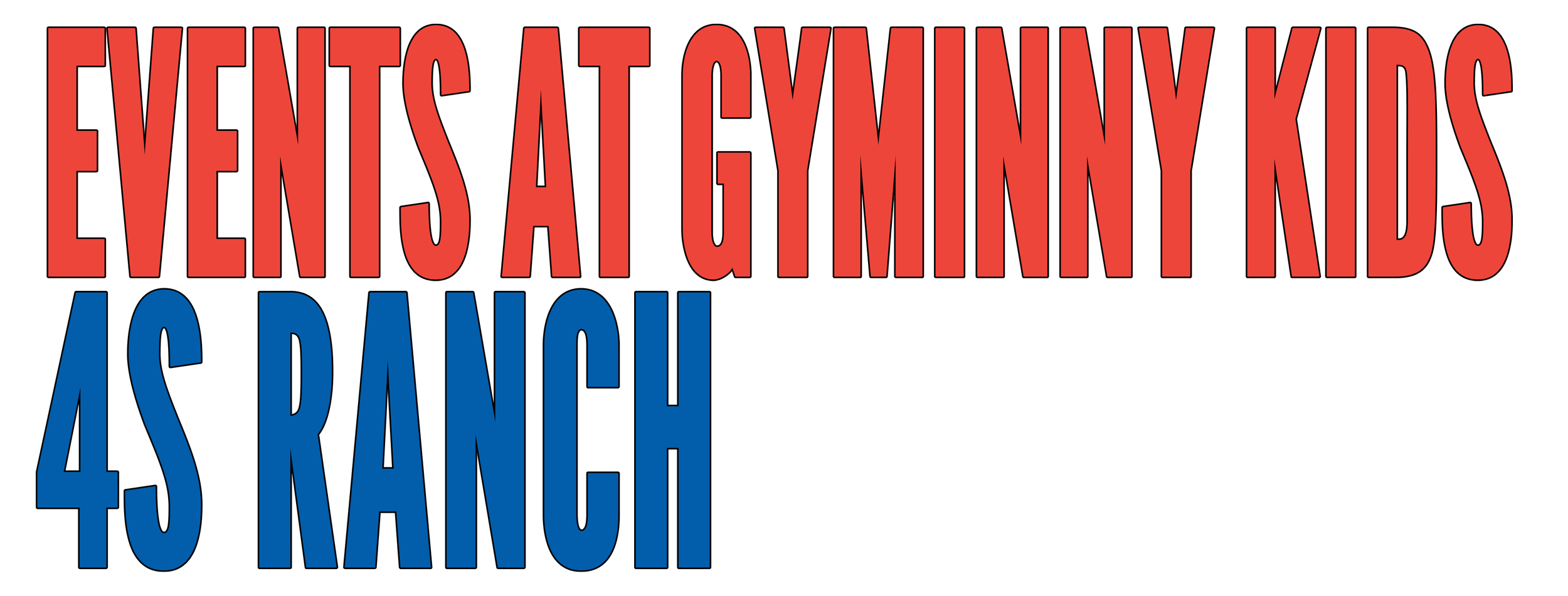 Check out Gyminny Kids 4S Ranch Events! — North County Gymnastics & The ...