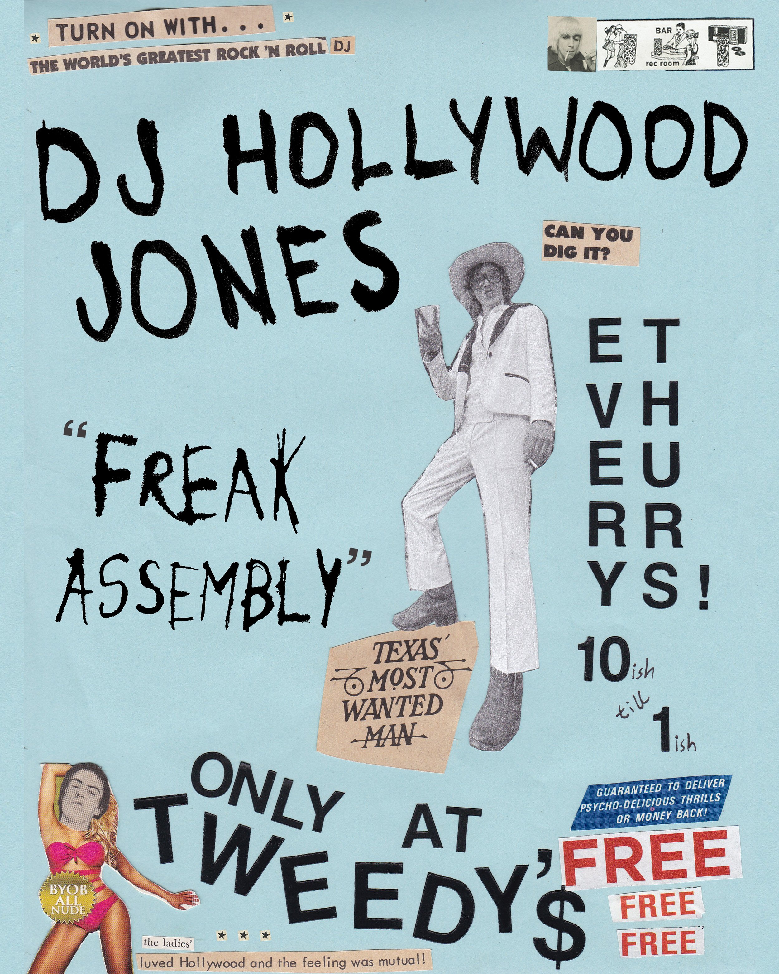 EVENTS — Tweedy's Bar