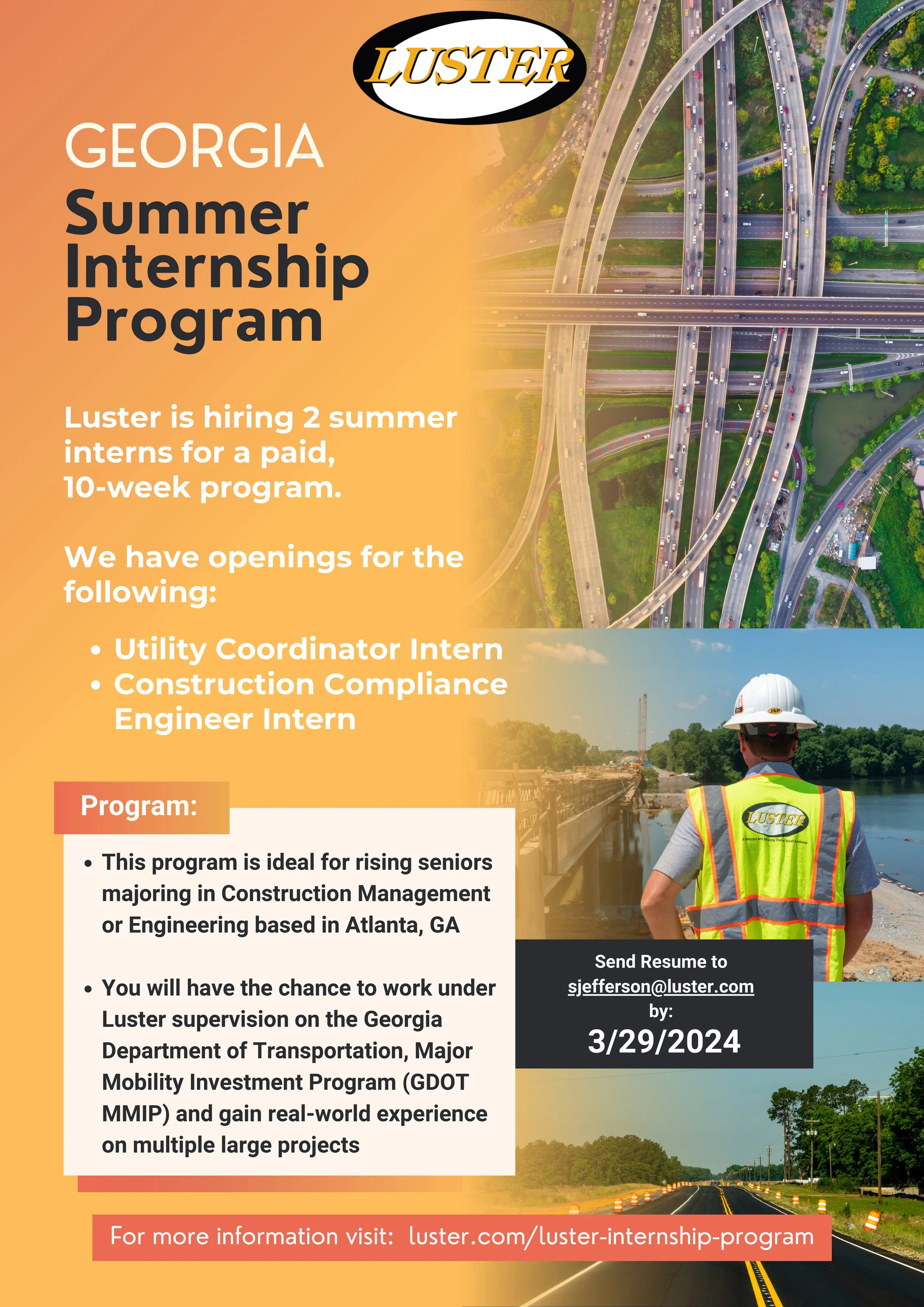 Luster Internship Program — Luster National