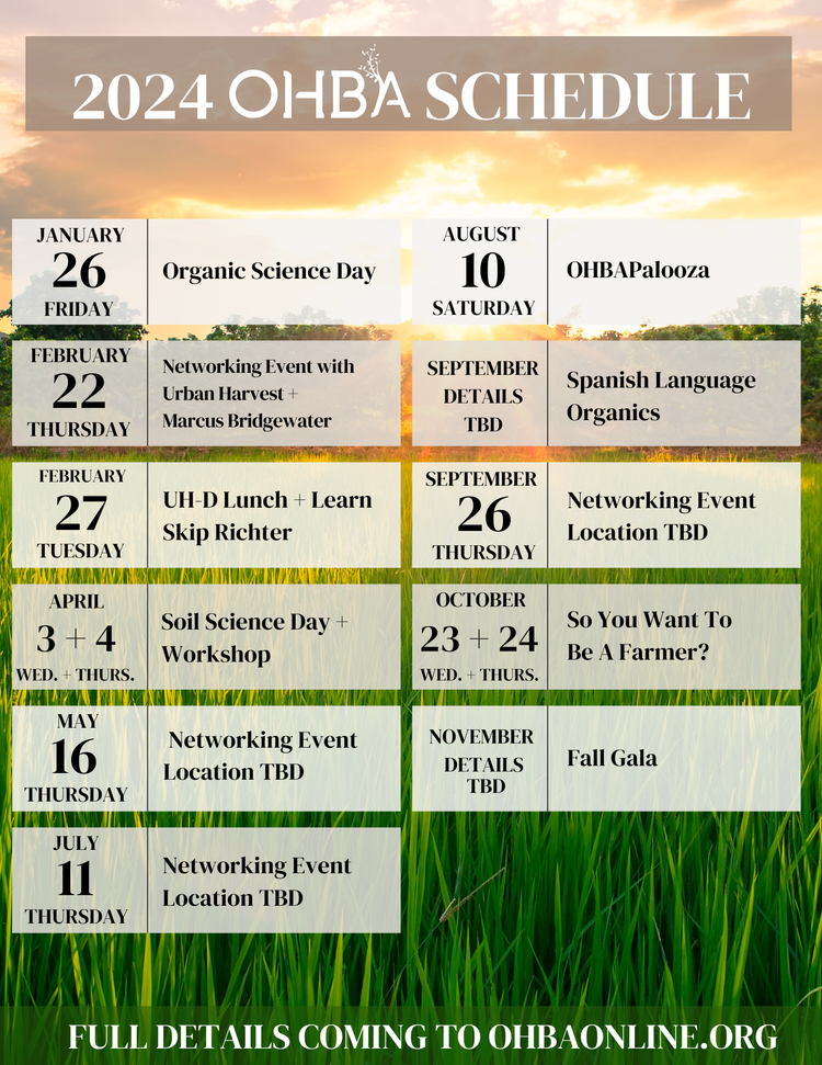 OHBA | Organic Educators