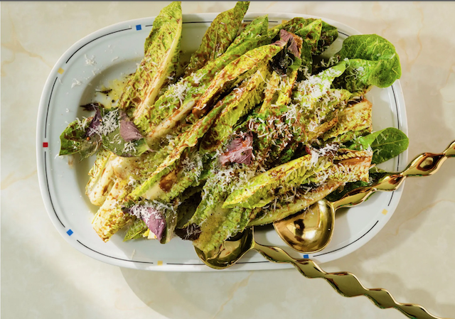 Black Garlic Caesar Salad Recipe | Epicurean Pantry