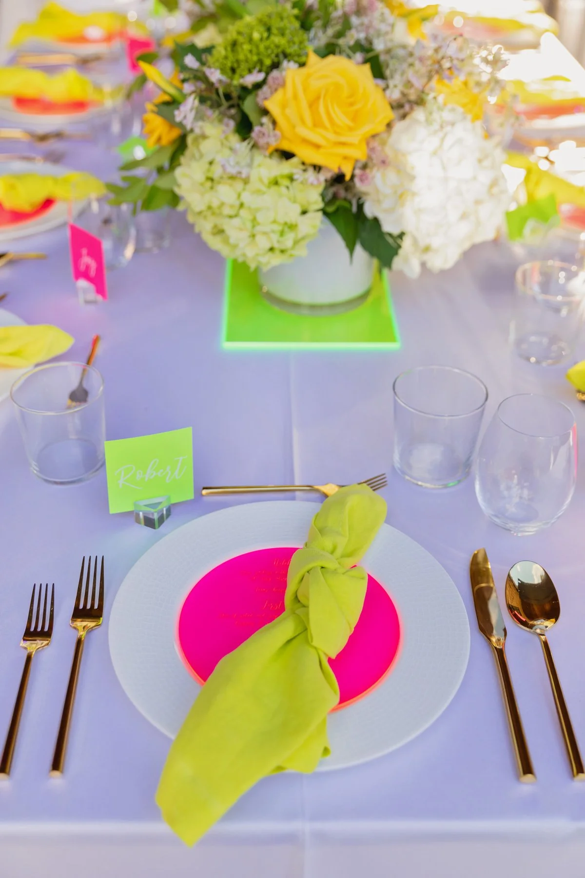 Anna's Neon Birthday Party — Planned With: Plan Your Next Event With Us ...