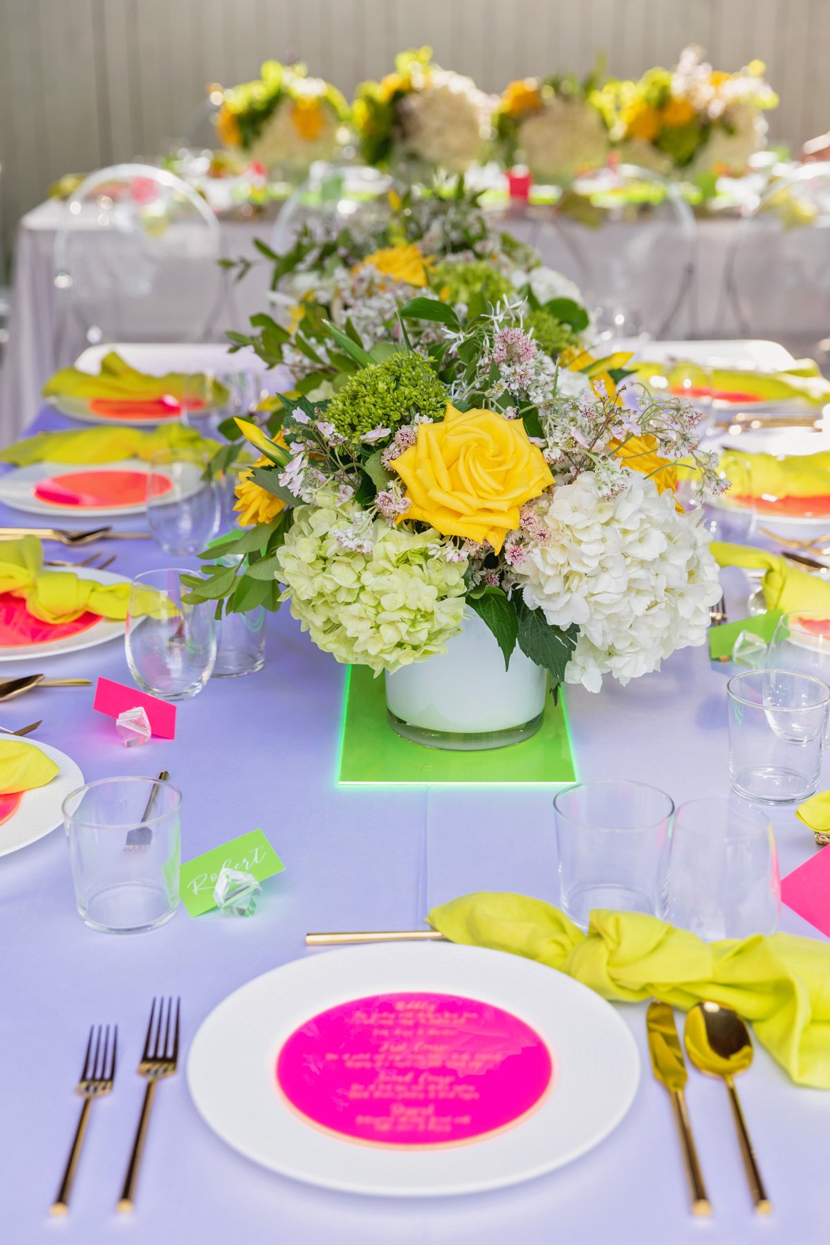 Anna's Neon Birthday Party — Planned With: Plan Your Next Event With Us ...