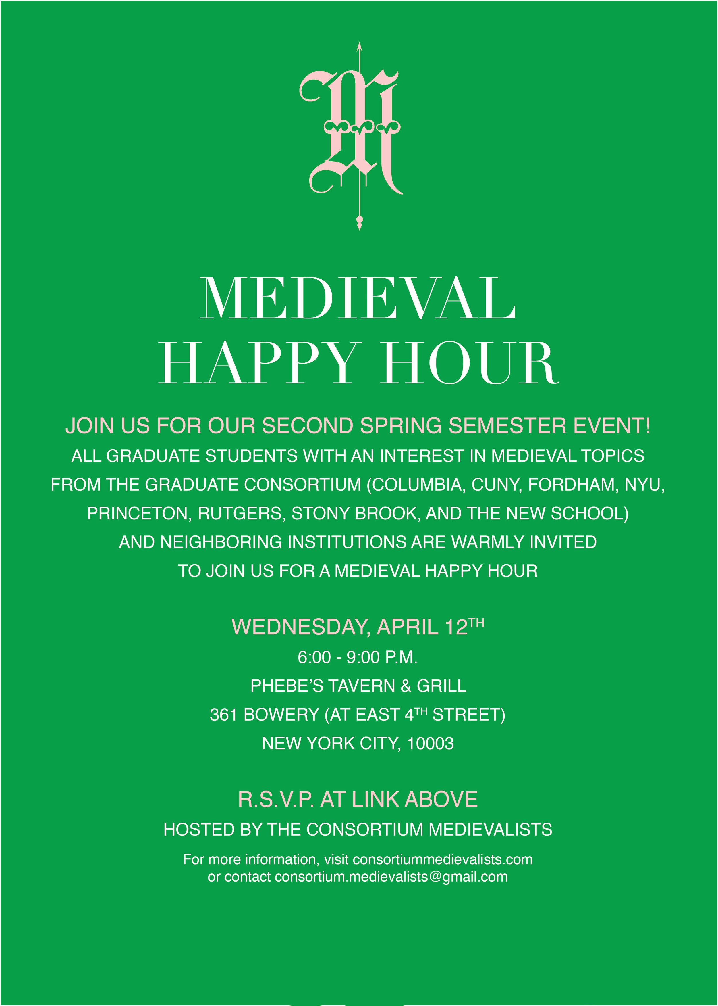 Events — Consortium Medievalists