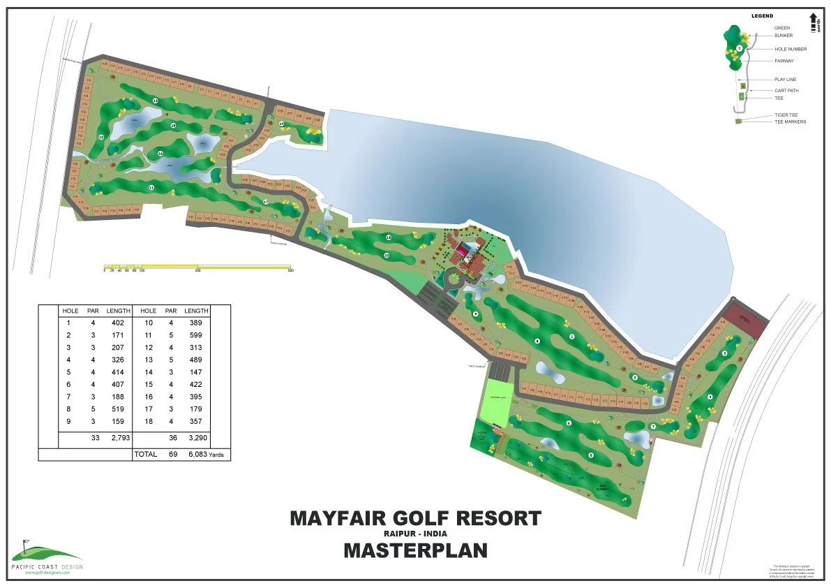 Mayfair Golf Resort, Raipur — Pacific Coast Design