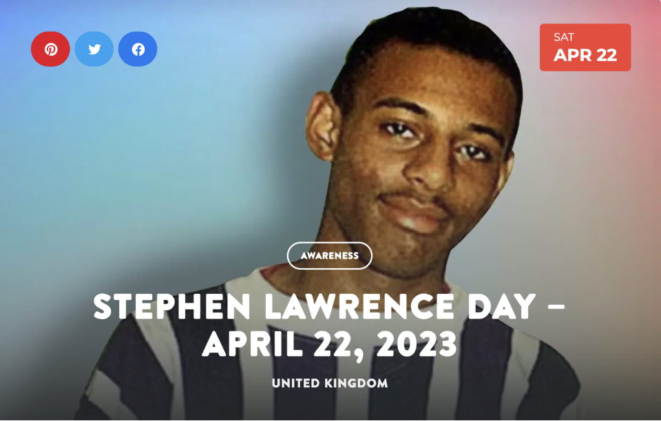 Stephen Lawrence Day - 30 Years On — We Are BRIG