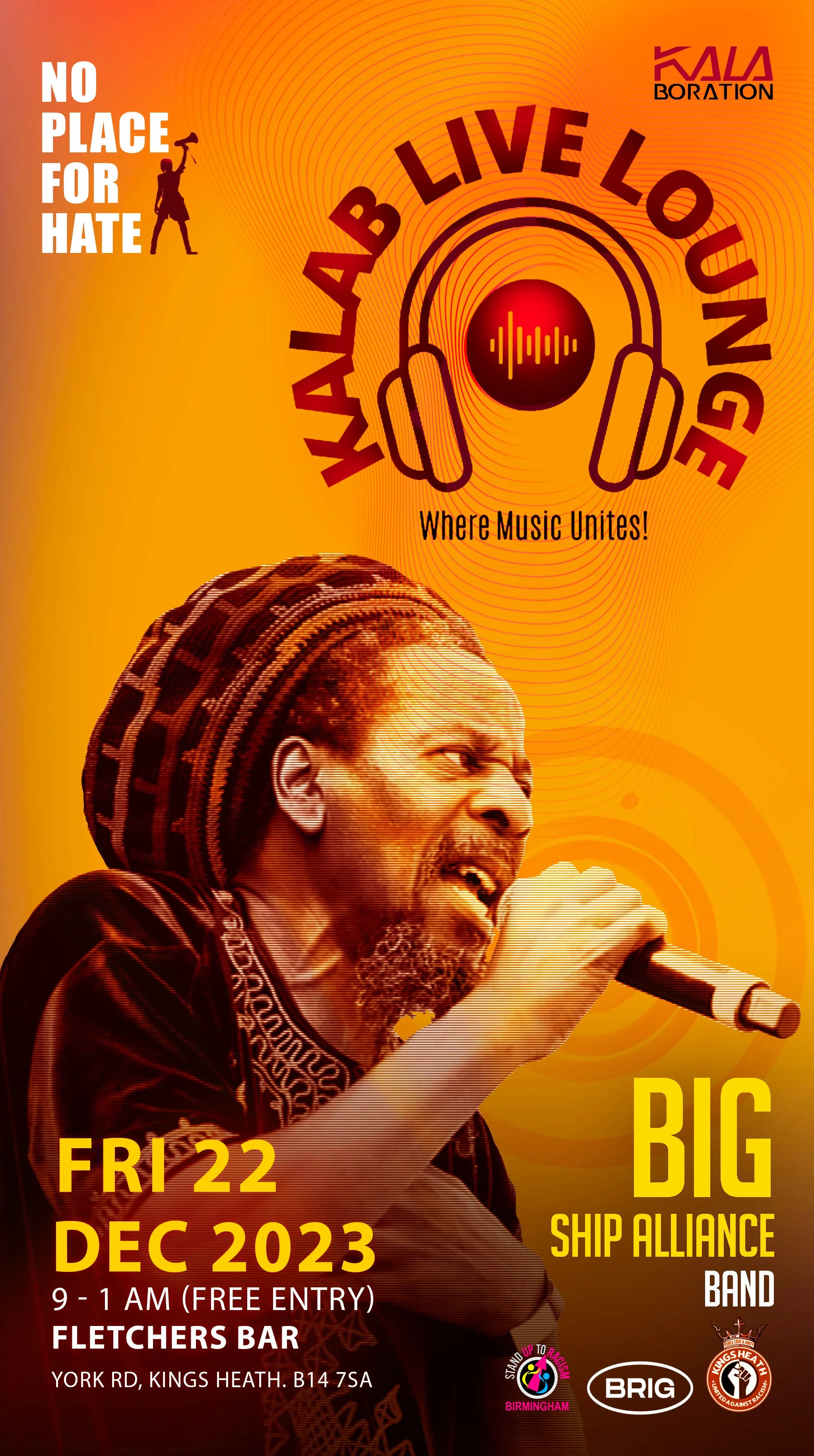 KALAB LIVE LOUNGE — We Are BRIG
