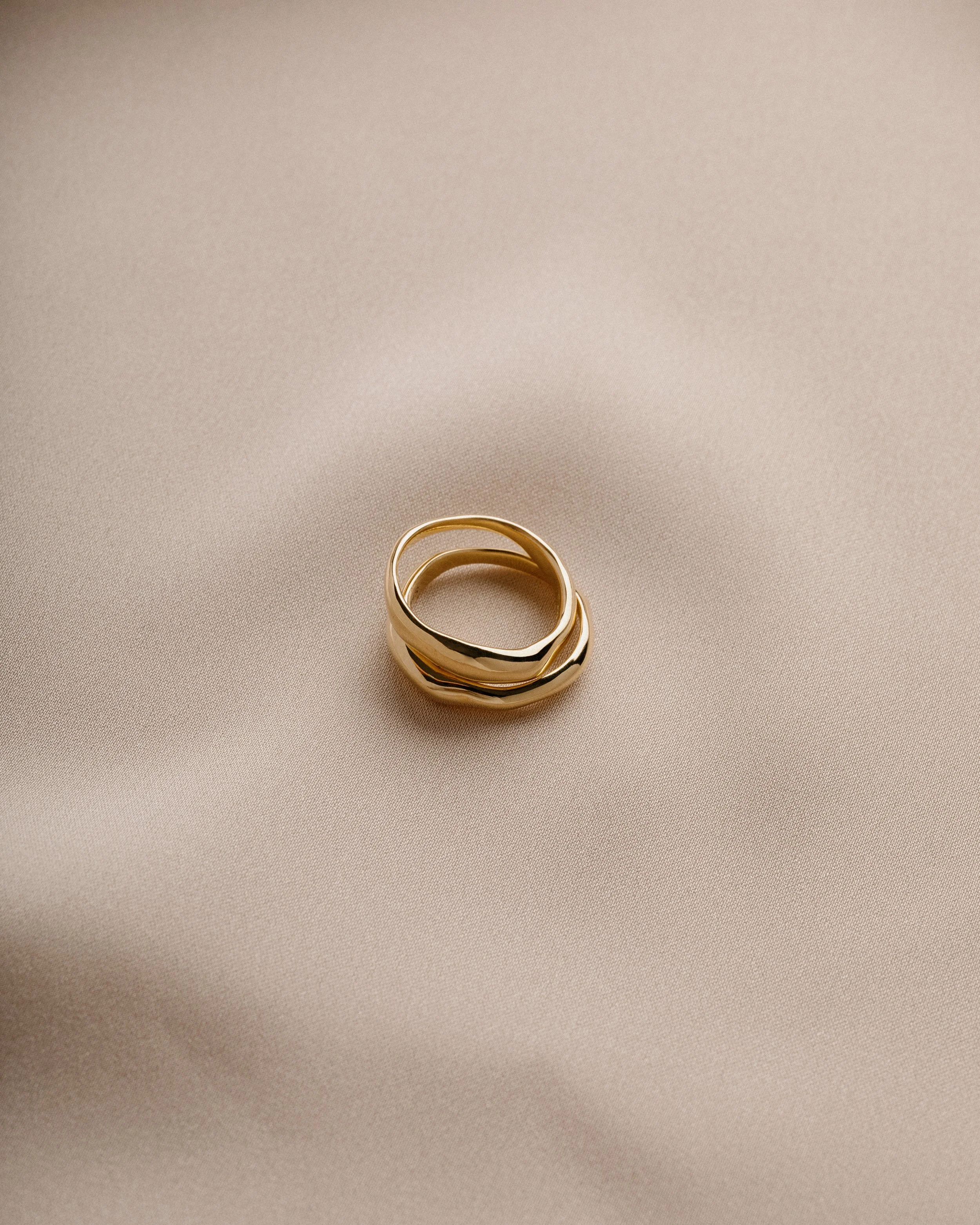 9ct Gold Tidal Ring — Found Treasure