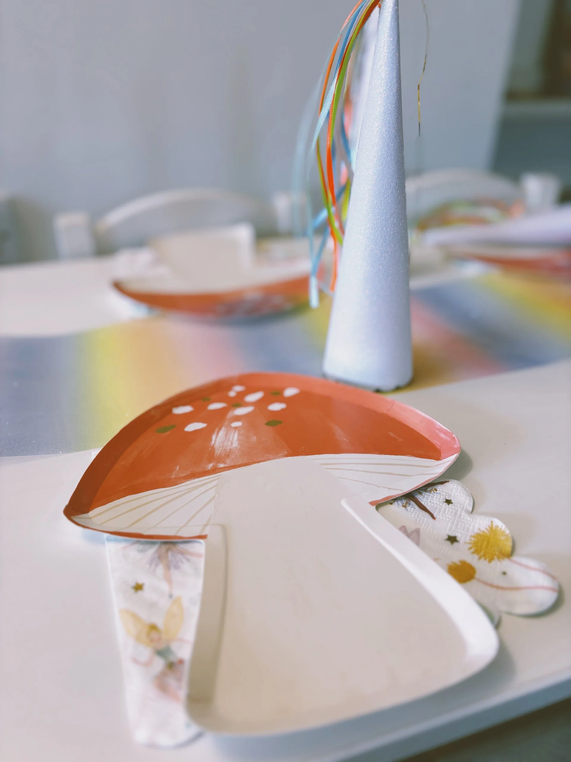 Party Tableware — Tots Tables. Children's Table and Chair hire