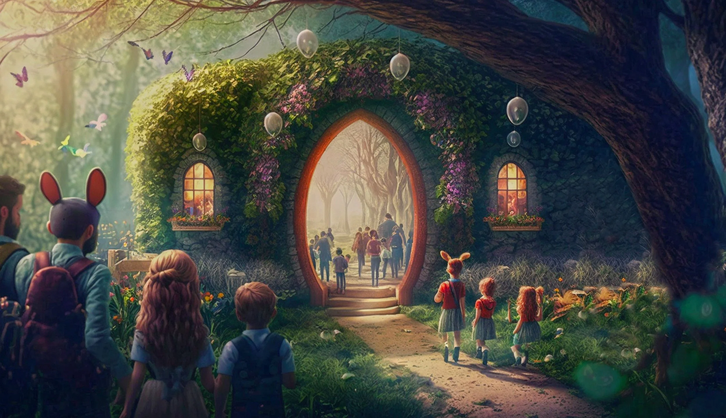 Happy Easter - The Day the Children Danced with the Easter Bunny — Savannah Proper