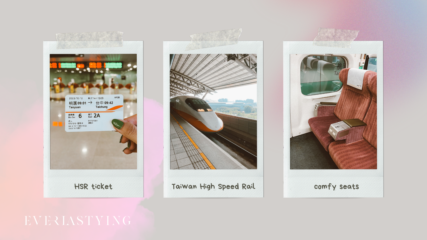 Taiwan High Speed Rail Business Class – Is the Upgrade Worth It ...