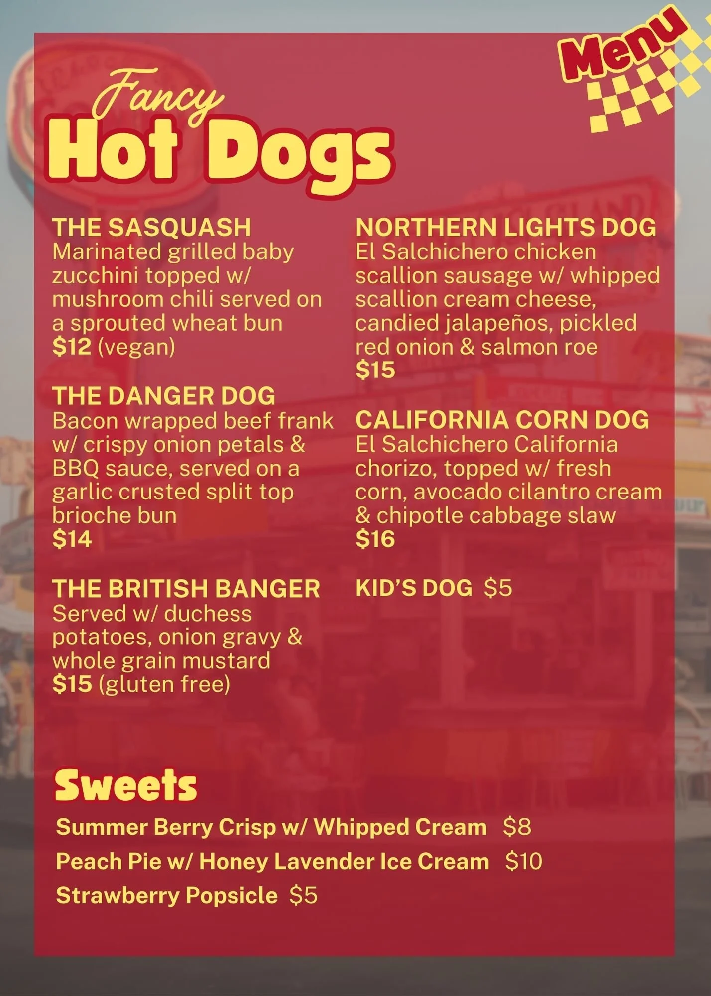 Neighborhood Night | Fancy Hot Dog Night — The Grove Felton