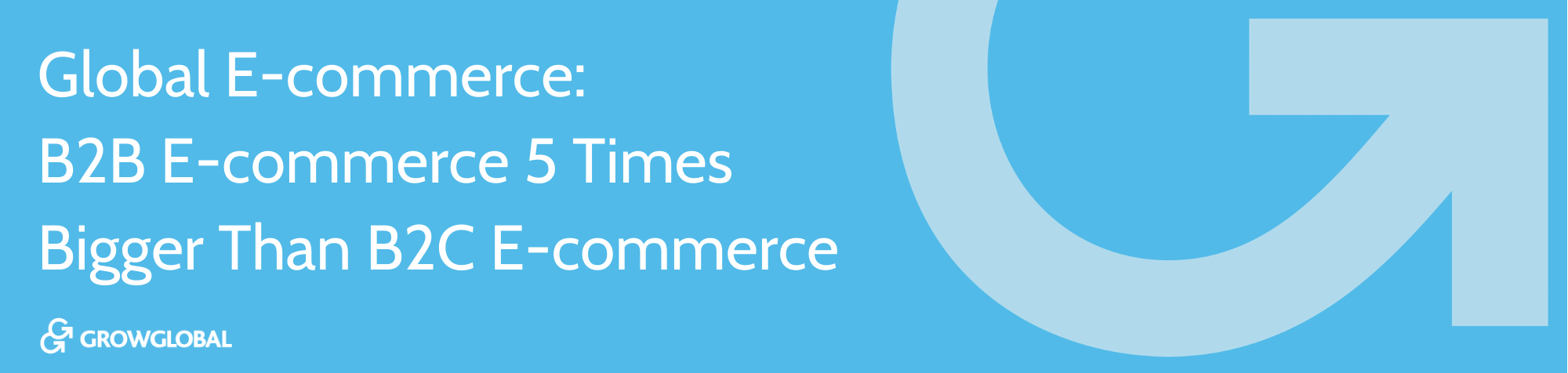Global E-commerce: B2B E-commerce 5 Times Bigger Than B2C E-commerce ...