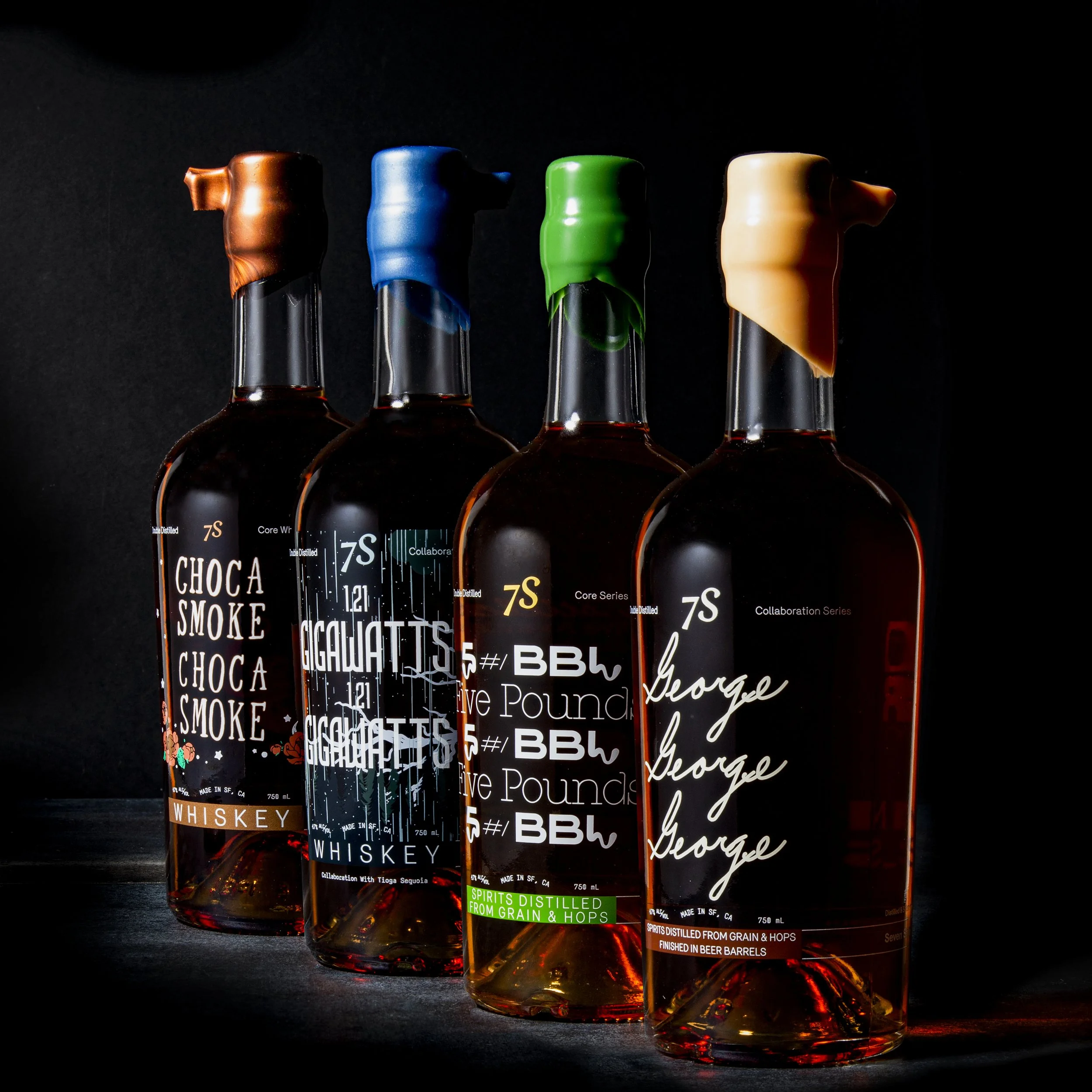 Whiskey Bottle Design — Amos McCray Brand Design & Creative Direction