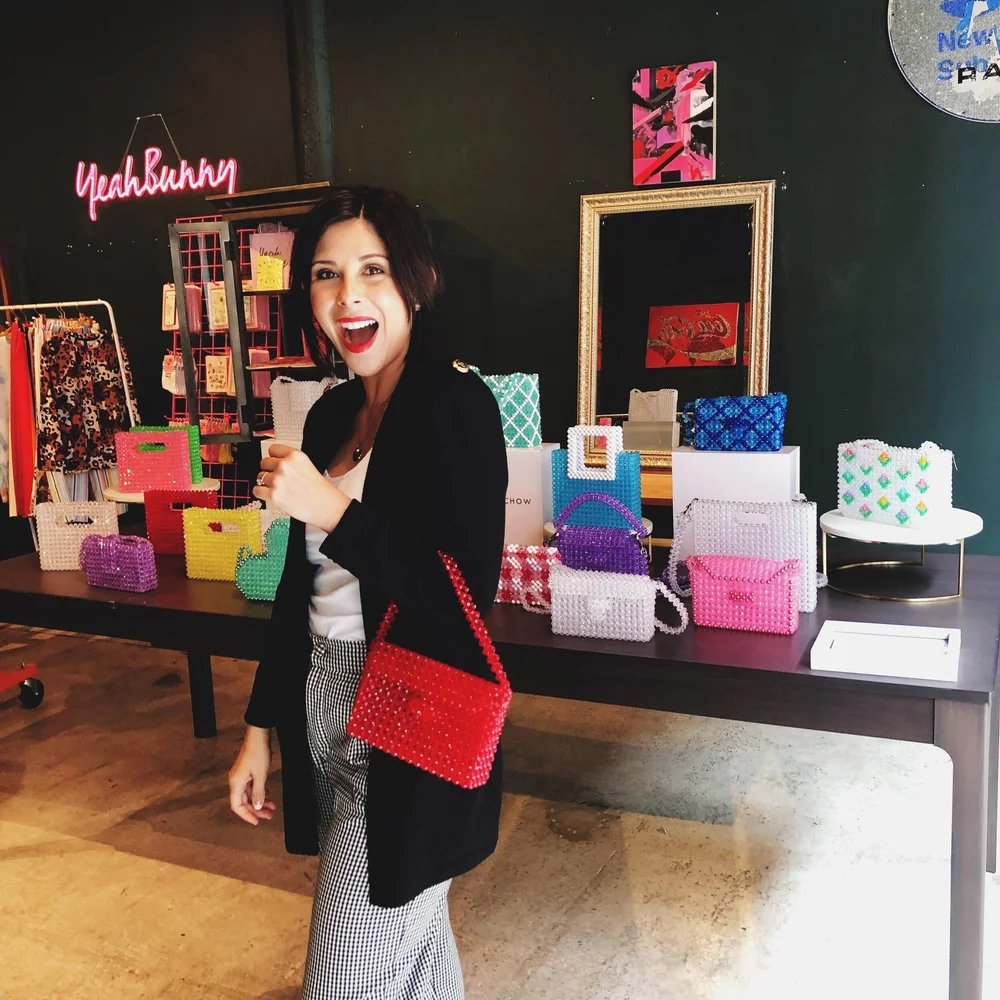 Unboxing A New Susanna Chow Handbag (JUMBO EREN WHITE DAHLIA) — Libier ...
