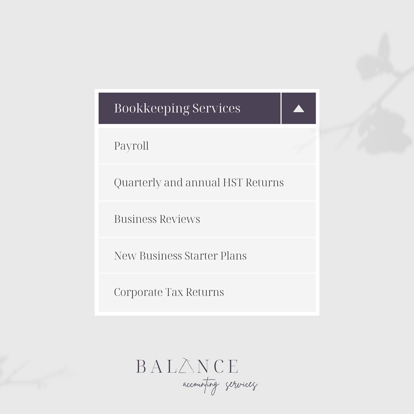 Balance Accounting Services