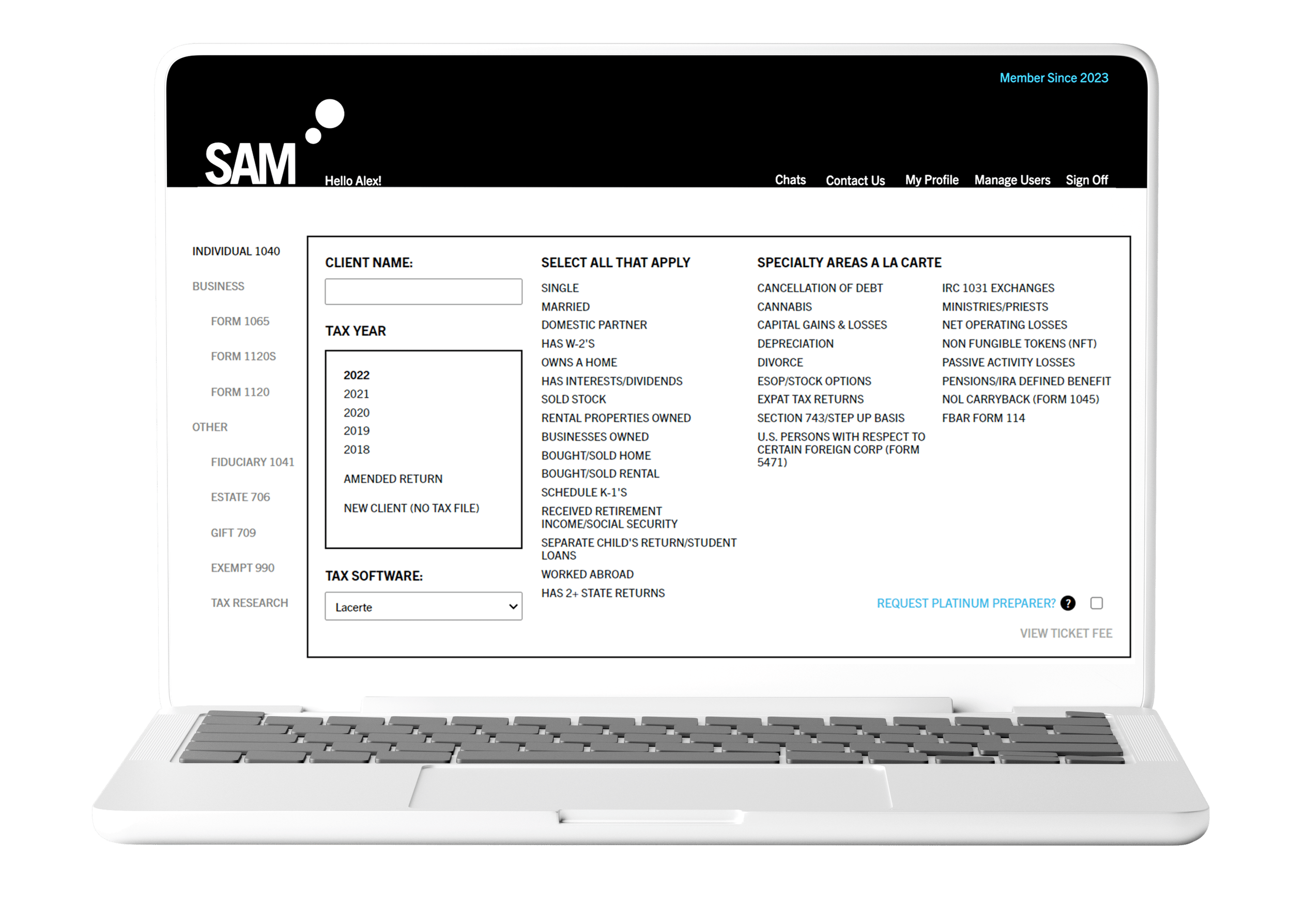 SAM | The Tax Outsourcing Experts